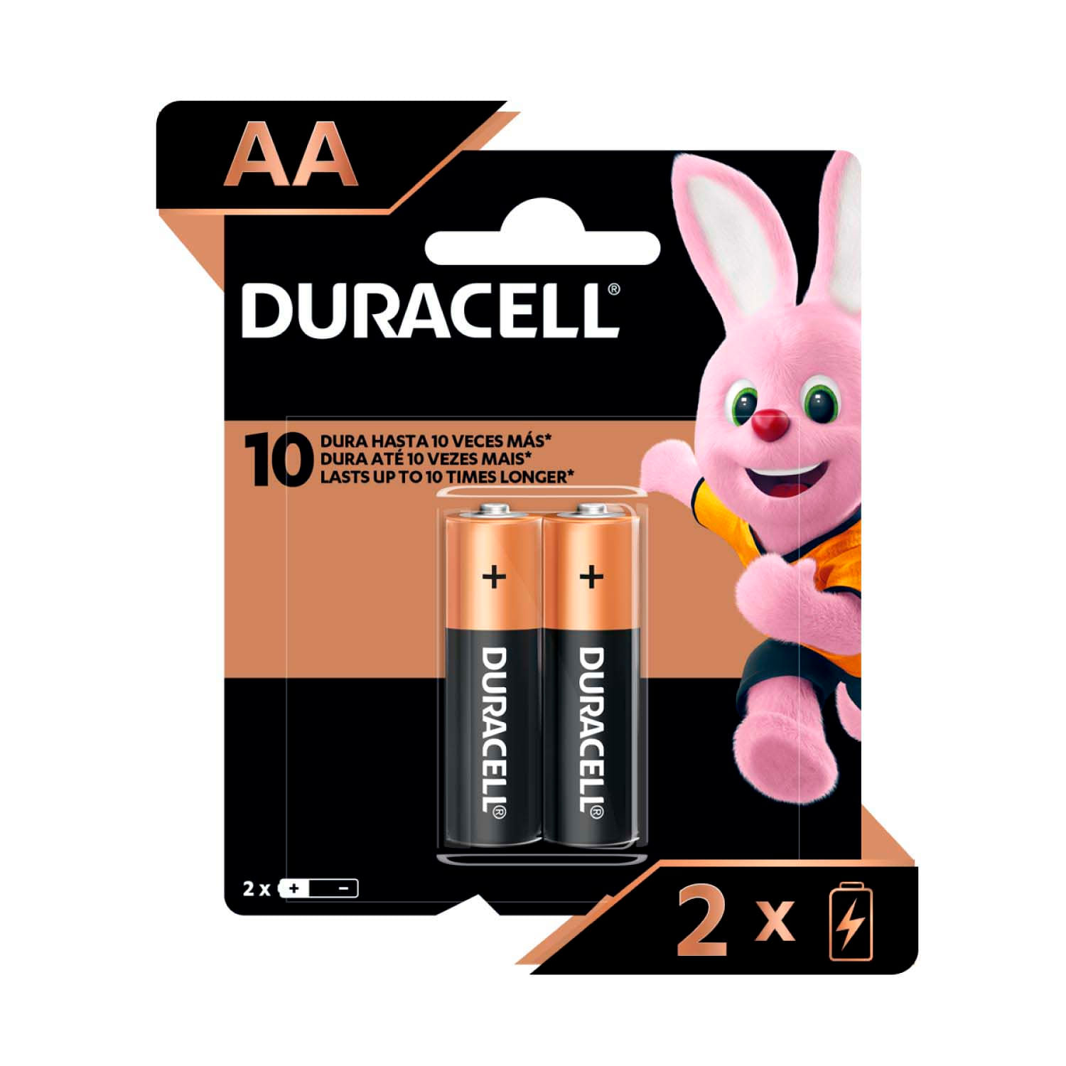 Pila Alcalina Tipo Aa Pack X 2 Blister 1u Duracell