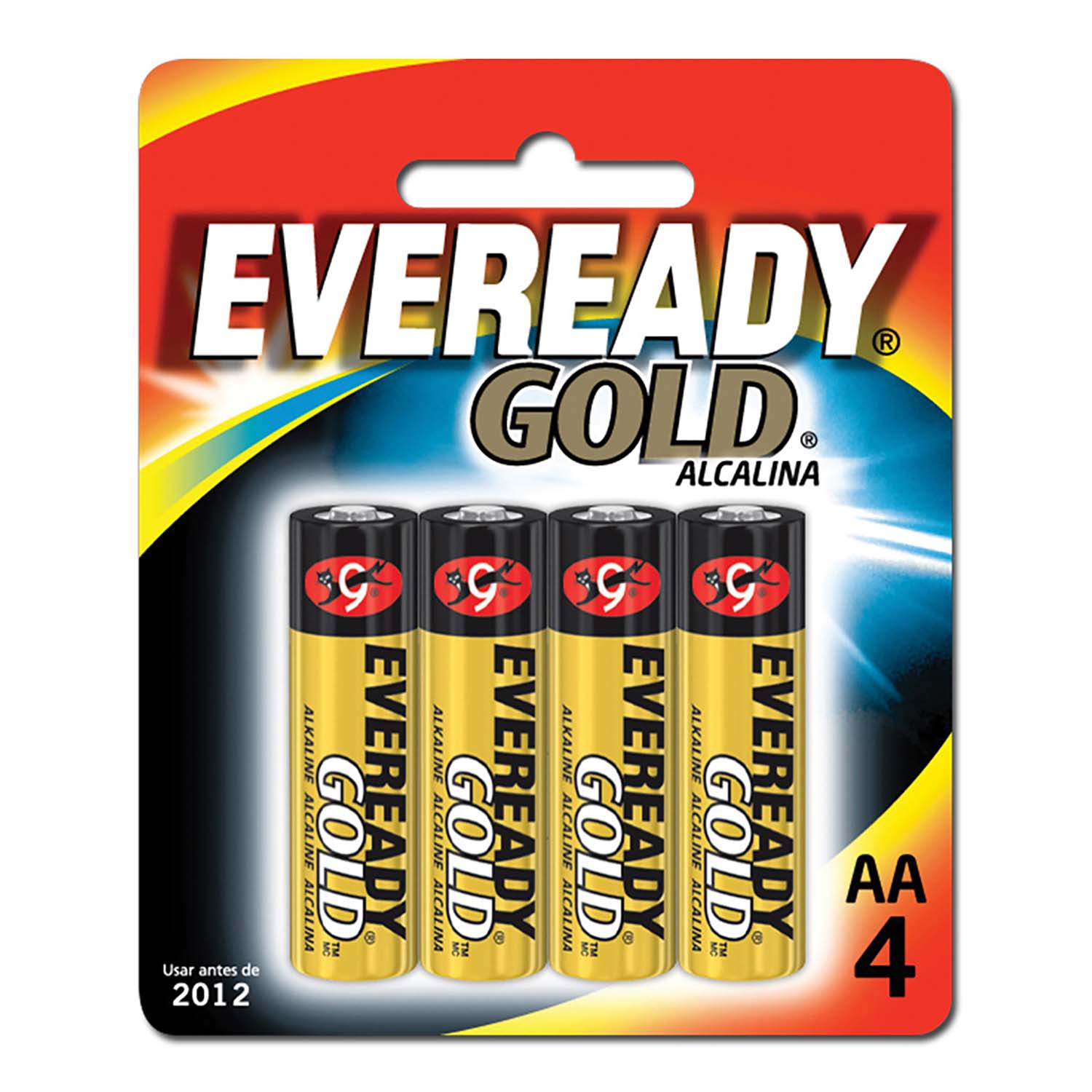 Pila Alcalina Tipo Aa Pack X 4 Blister 1u Eveready