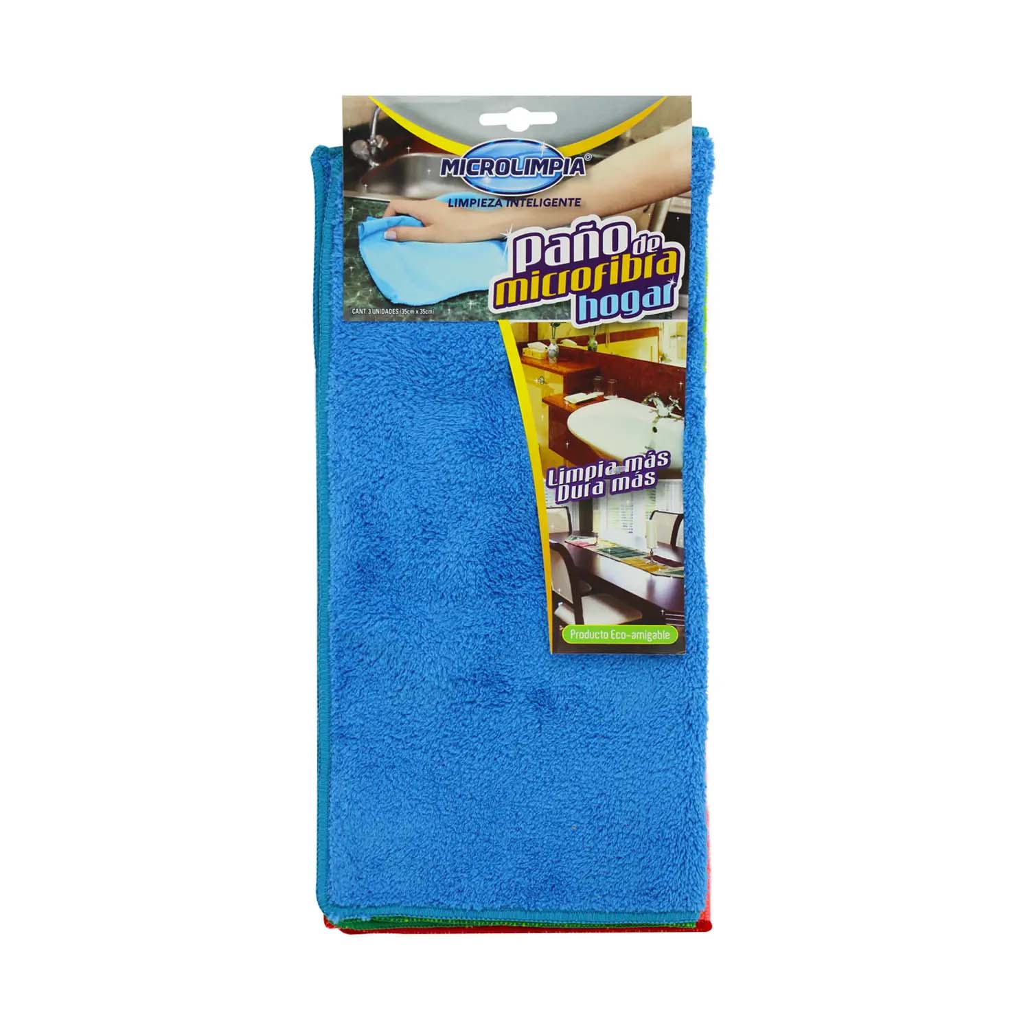 Paño de microfibra de varios colores fabricados con hilos ultrafinos ...