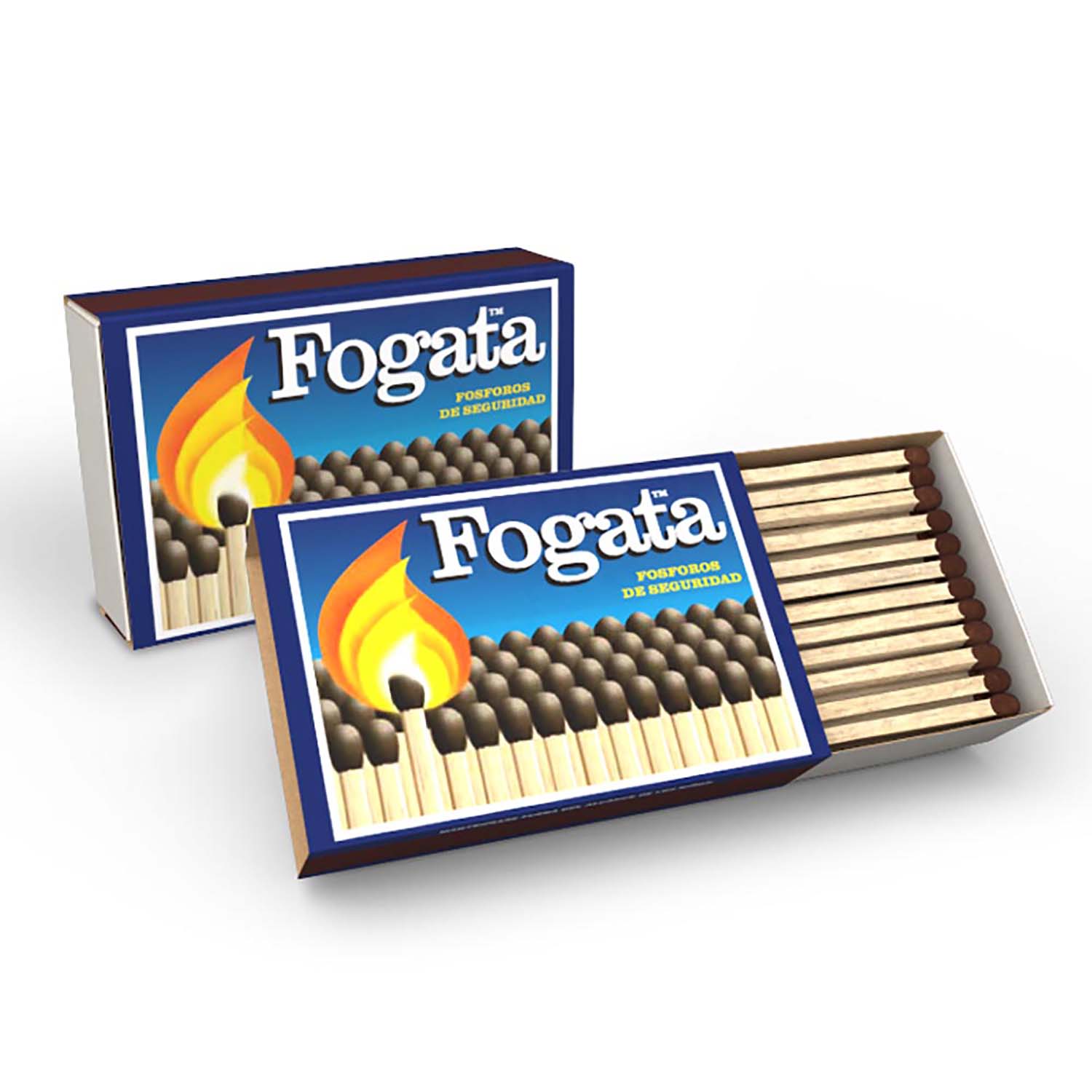 Fósforos ecológicos domésticos; pack x 10 Caja 1U - FOGATA - Kywi