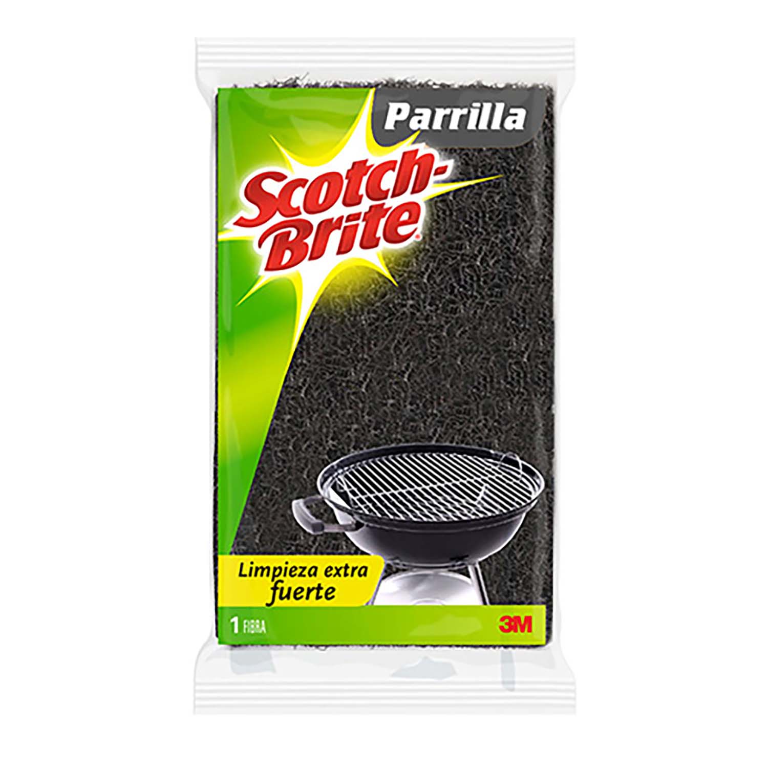 Fibra para parrilla rígida para una limpieza extra fuerte Funda 1U ...