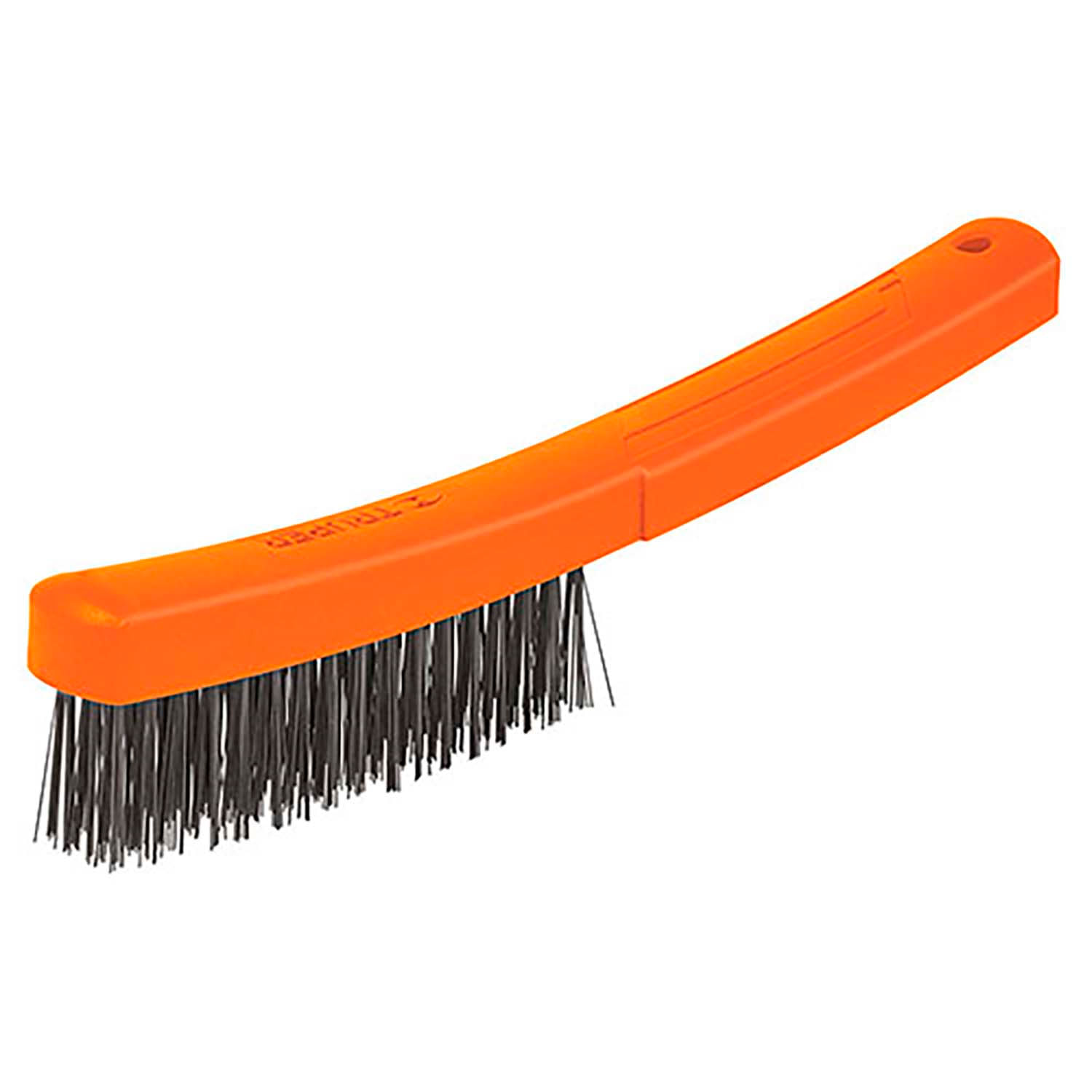 Cepillo de acero de alambre de acero al carbono. 3 filas. 30 cm x 3 cm ...