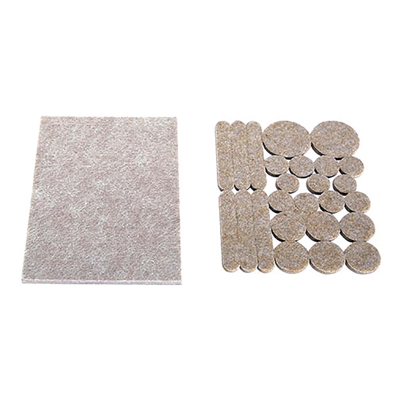 Pack de resbalones autoadhesivos de fieltro multiusos con varios ...