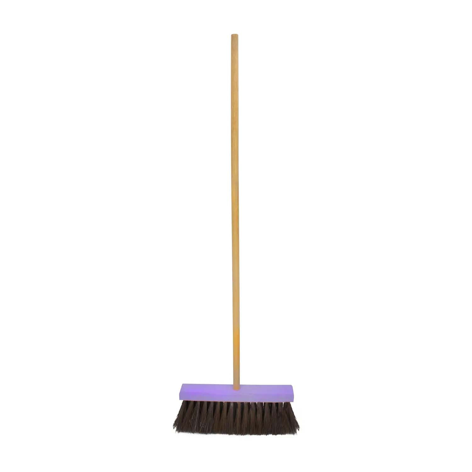 Escoba de madera con cerdas negras y mango de madera 1U - ARTILIM - Kywi