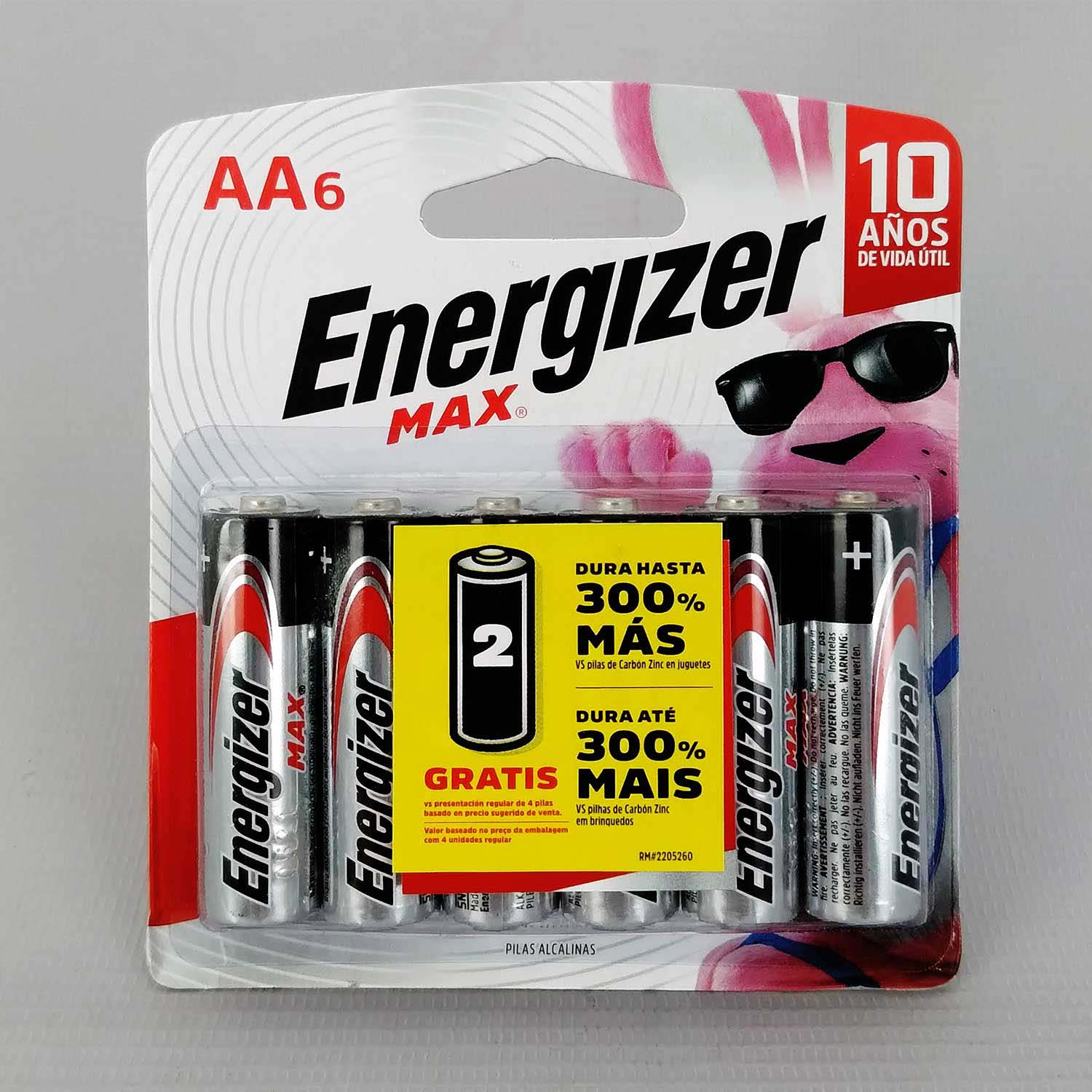 Pilas Tipo Aa Pack X 4 Blister 1u Energizer