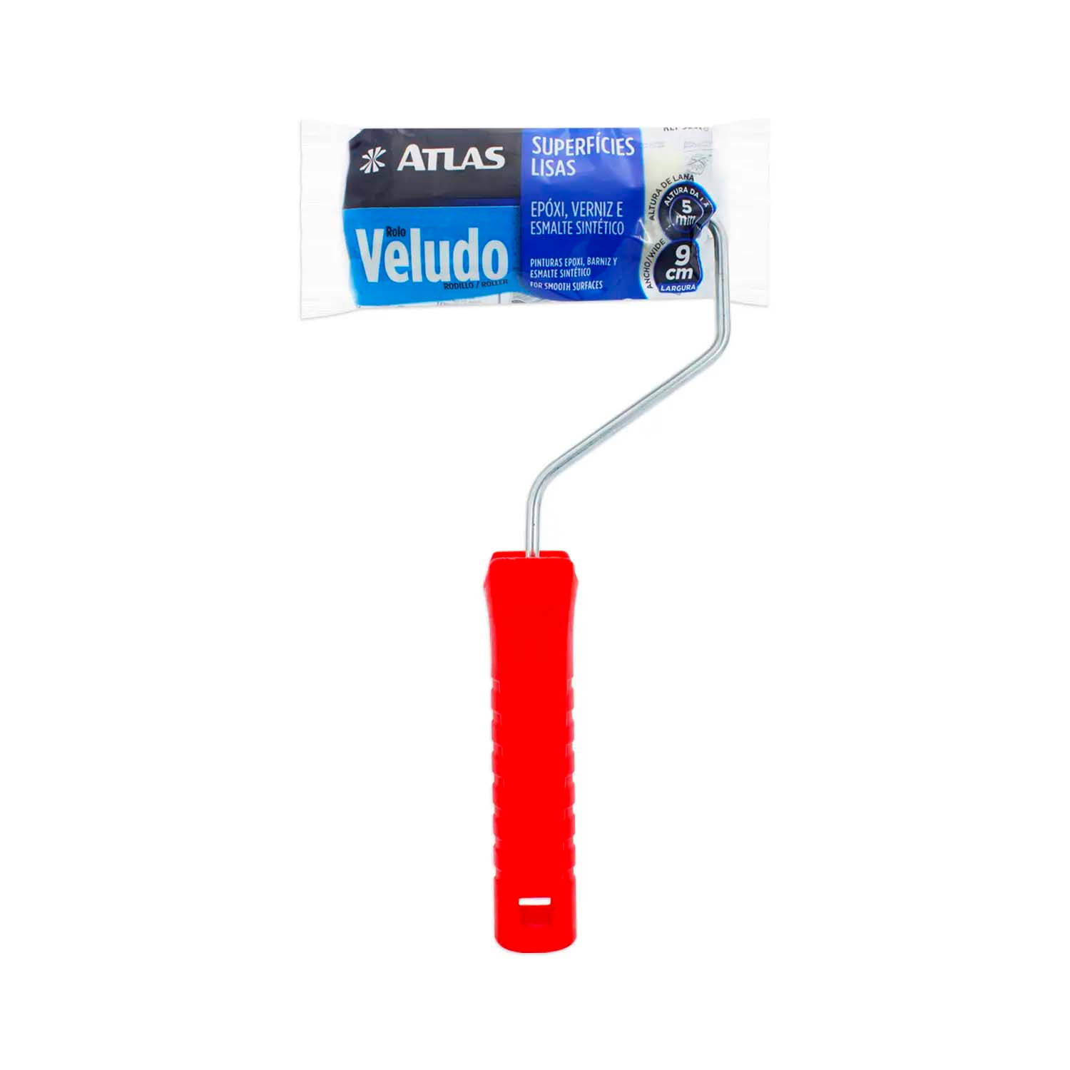 Rodillo para superfícies lisas con un ancho de 9 cm 1U - ATLAS - Kywi