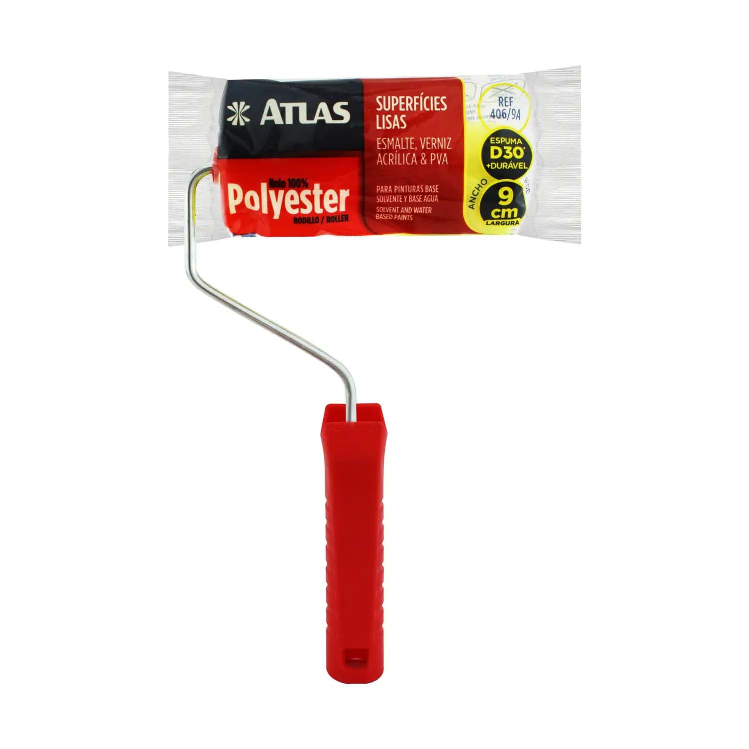 Rodillo para superfícies lisas con un ancho de 9 cm 1U - ATLAS - Kywi