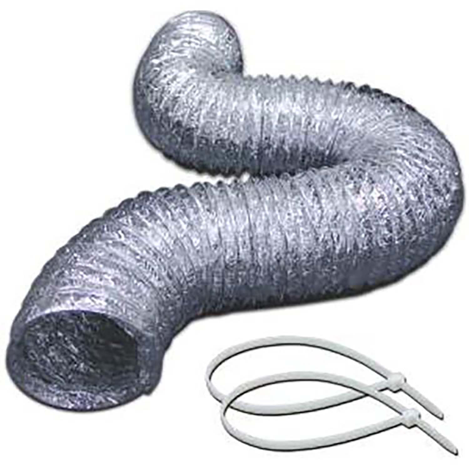 Ducto flexible de aluminio de 10.1 cm x 2.4 m para sistemas de ...