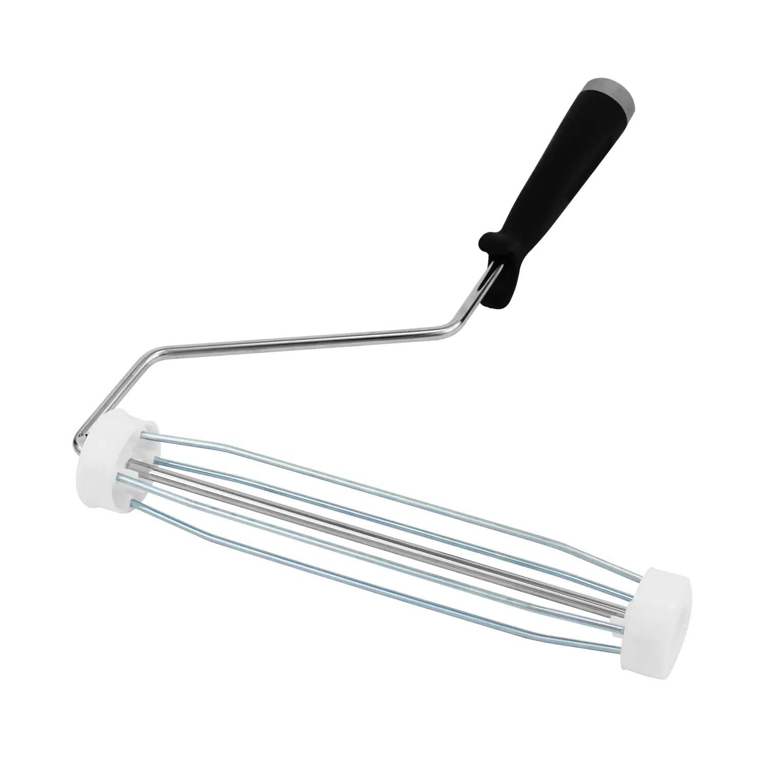 Mango plástico para rodillo con jaula metálica cromada para repuesto de ...