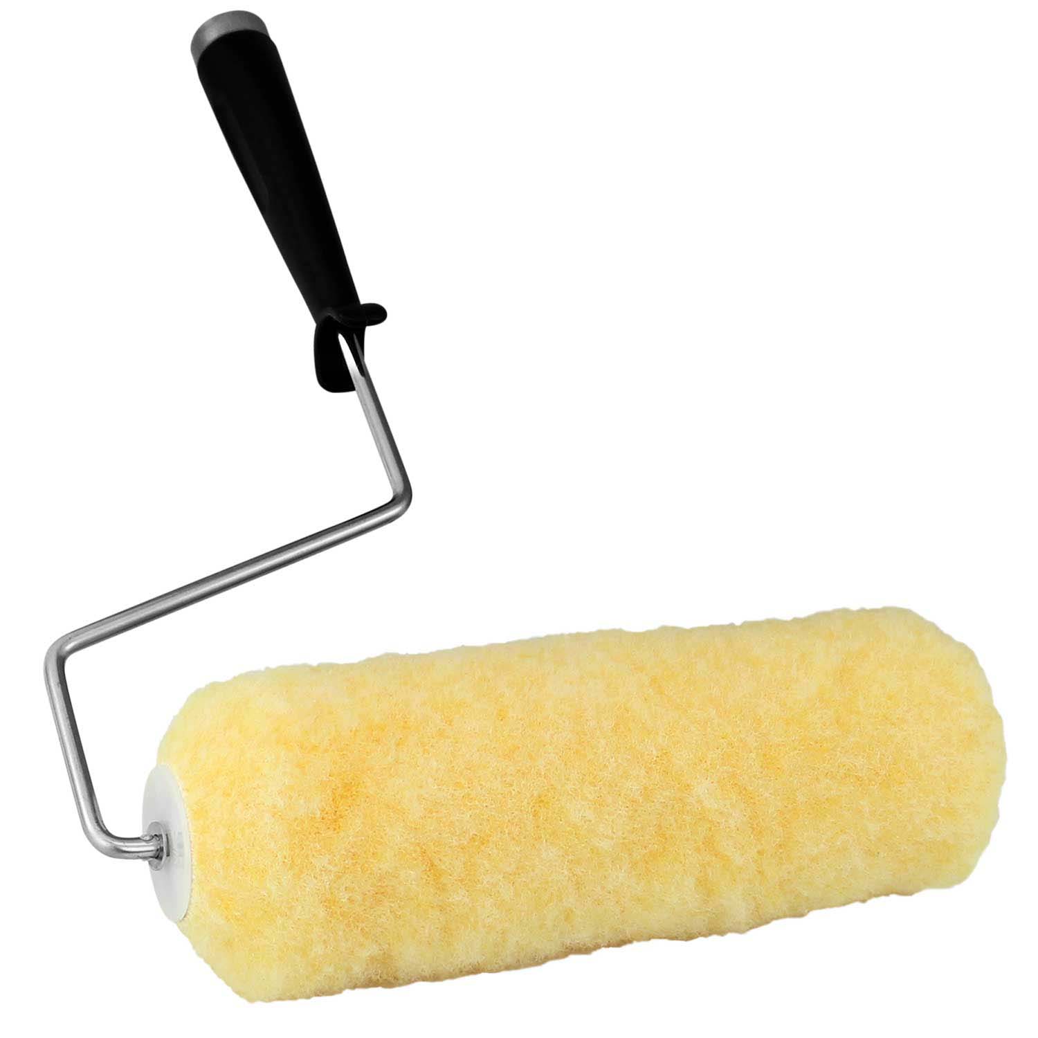 Rodillo de felpa rugosa de 9 pulgadas con mango 1U