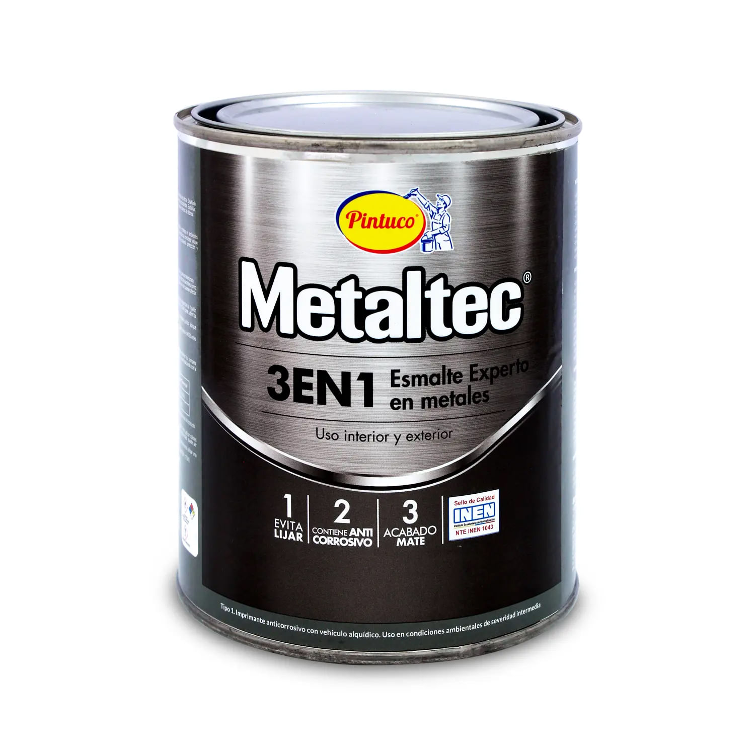 Esmalte Metaltec Blanco Mate Lt - METALTEC - Kywi