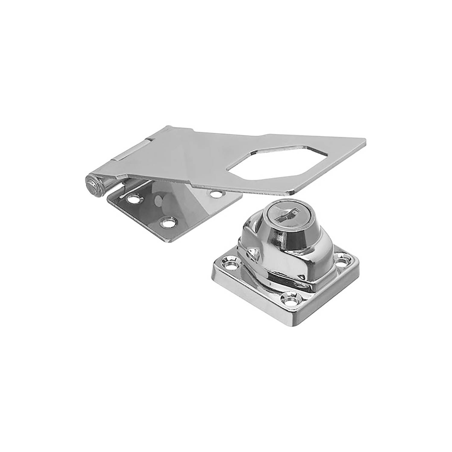 Aldaba Galvaniazda 4.5 C/Llave National - NATIONAL HARDWARE - Kywi
