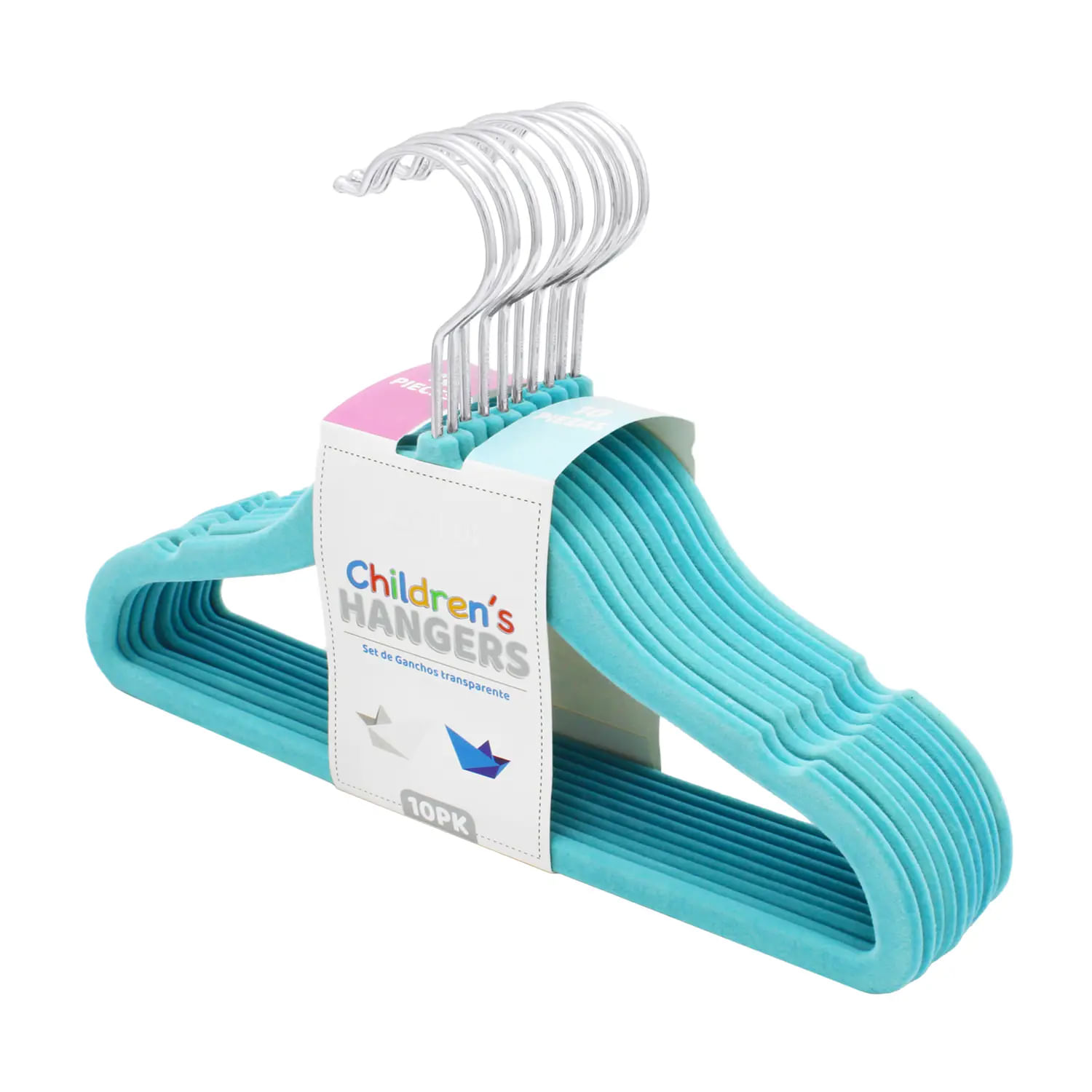 Armador P/Ropa Delicada 10Pza Azul