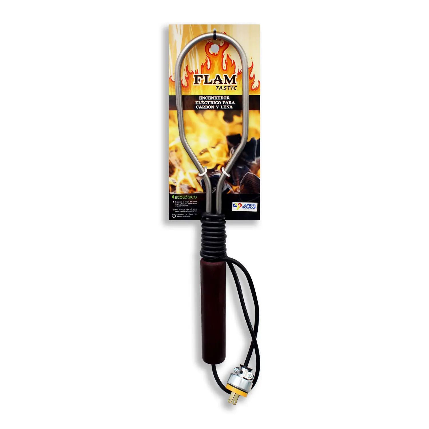 Encencedor Electrico Para Carbon Y Lenia - FLAMTASTIC