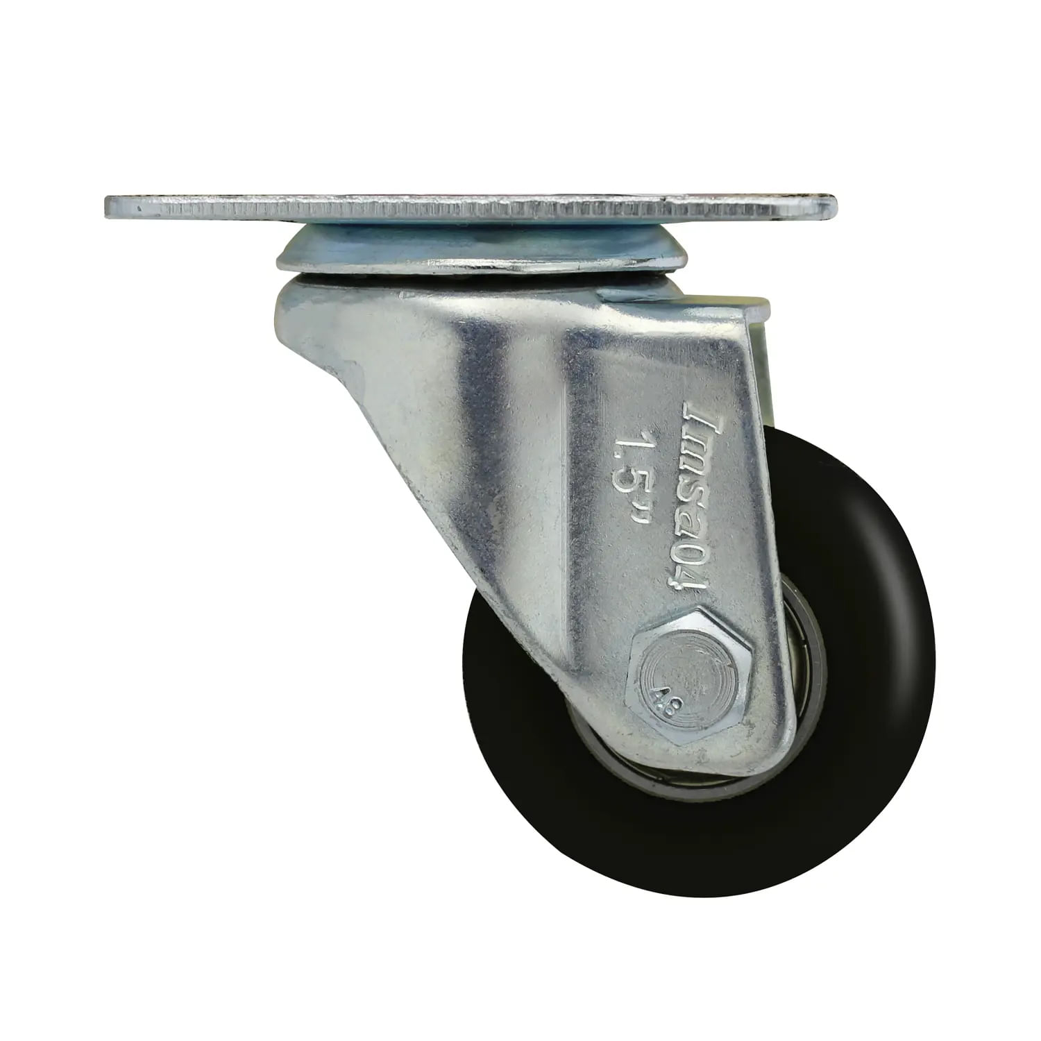 Garrucha 1 1/2" 20Kg Pv.Pg.L Negra - IMSA