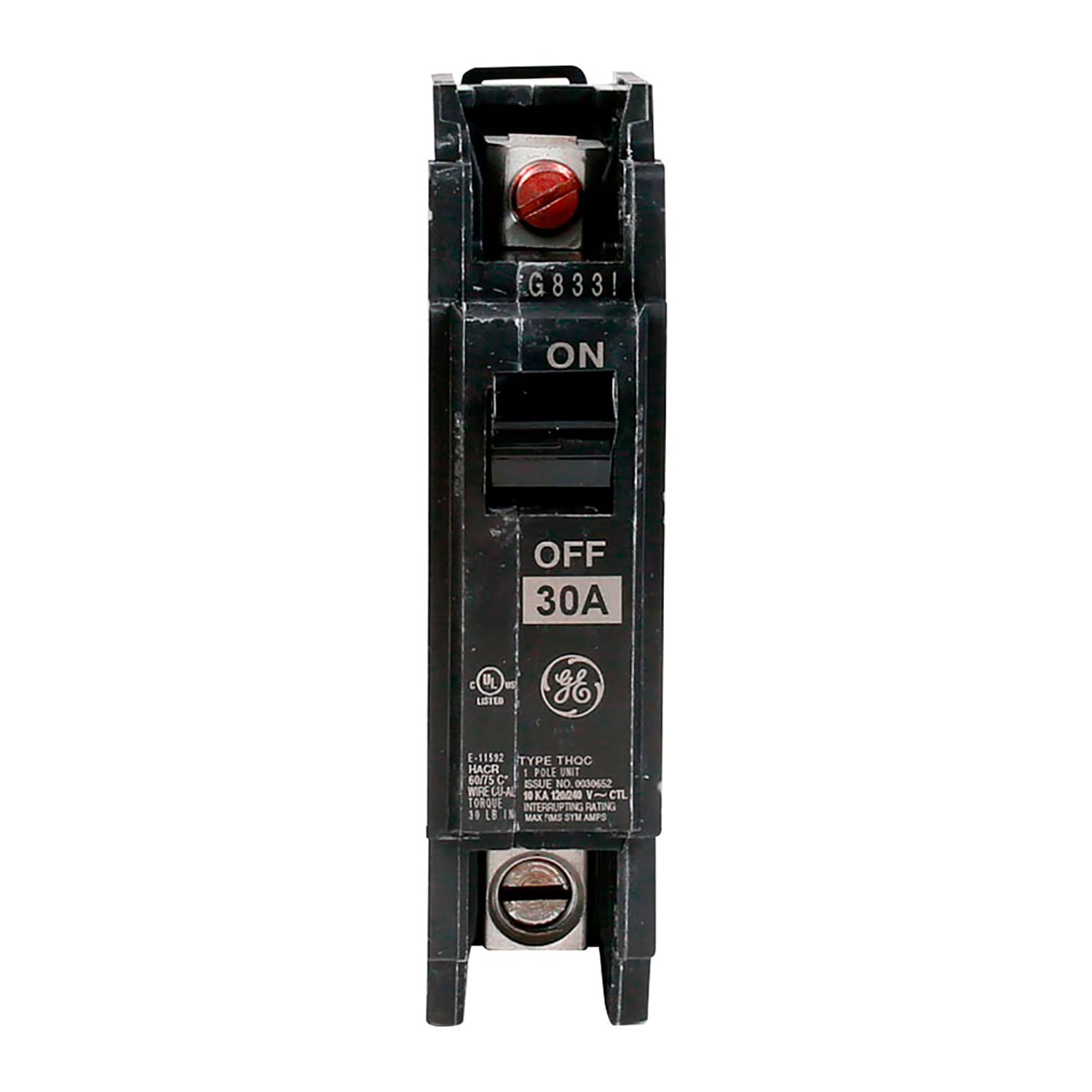 Breaker Sobrepuesto 1X30 Amp G.E. - GENERAL ELECTRIC