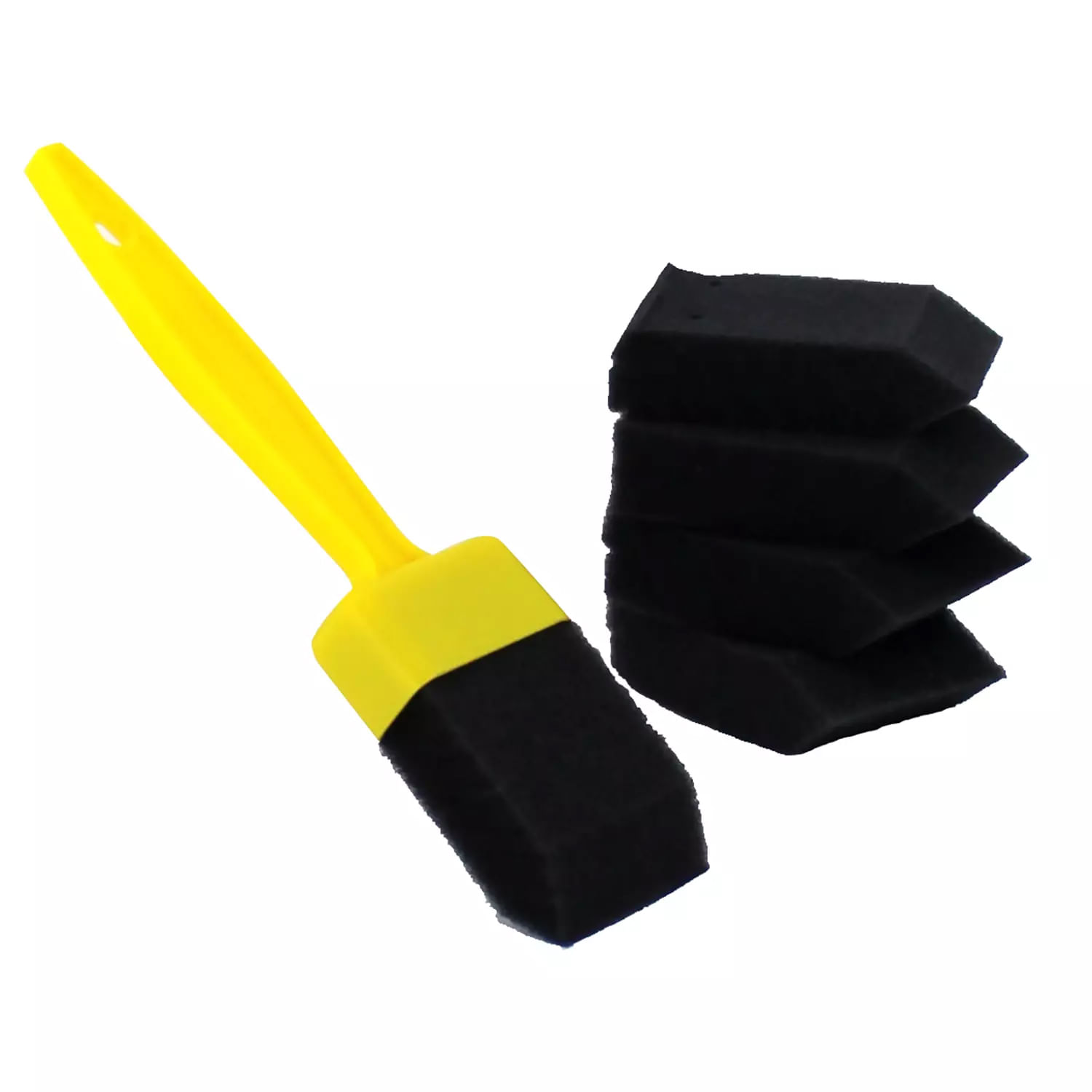 Brocha D/Esponja 1,5" C/4 Rep. Foampro - FOAM PRO - Kywi