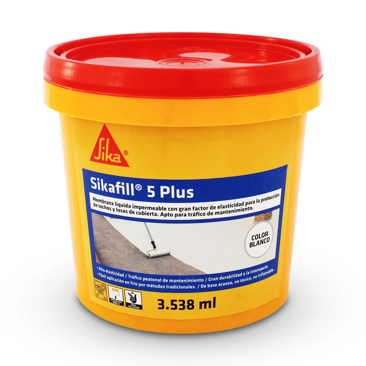 Sikafill 5 Plus Impermeabilizante Blanco 1 galón - SIKA - Kywi