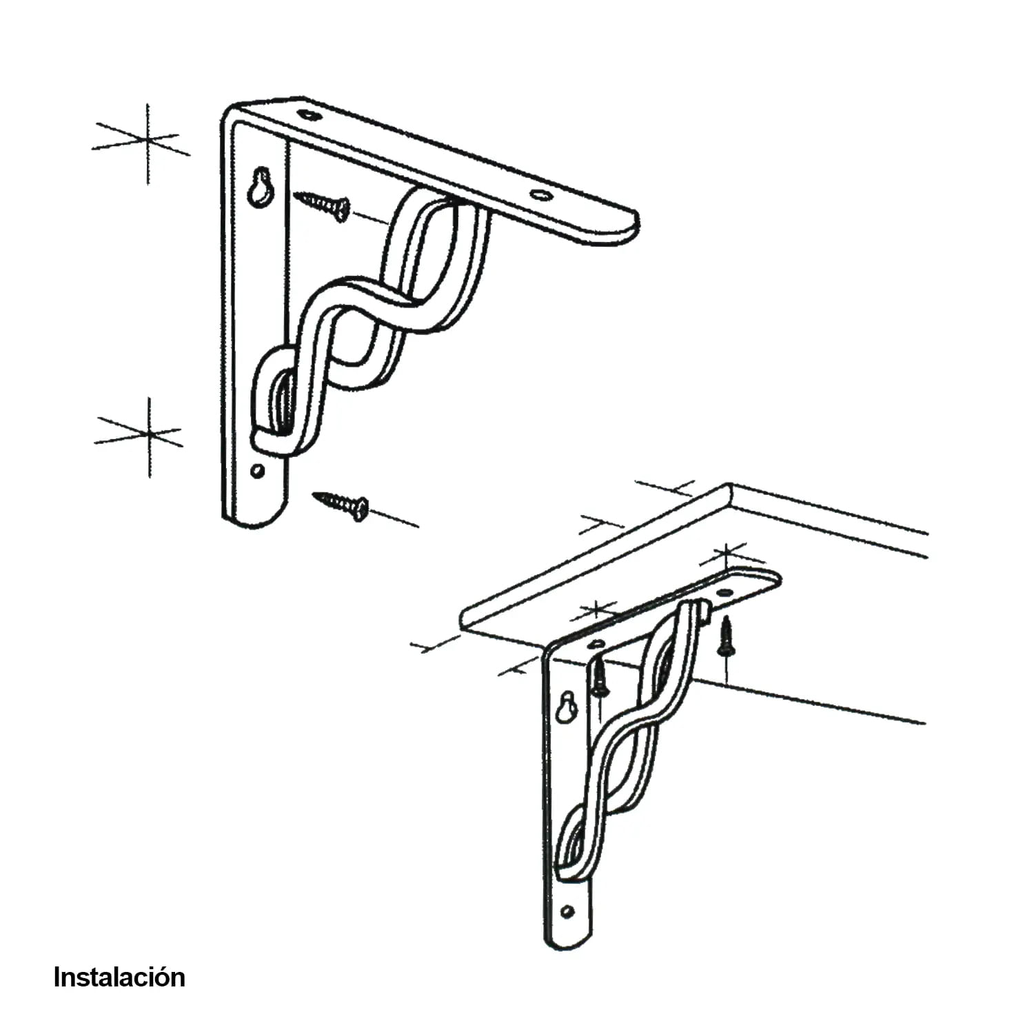 Pie De Amigo Decorativo 6"X6" Satin C/U - PROSOURCE