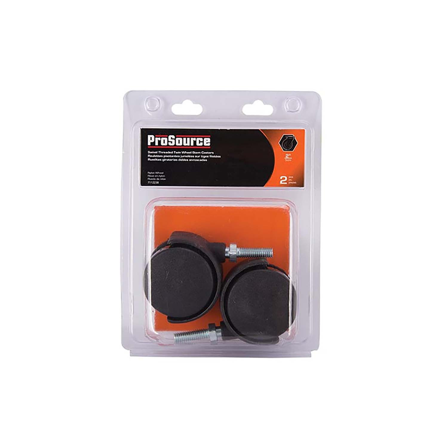 Garrucha 2" 35Kg Ny.E5/16"L. - PROSOURCE - Kywi