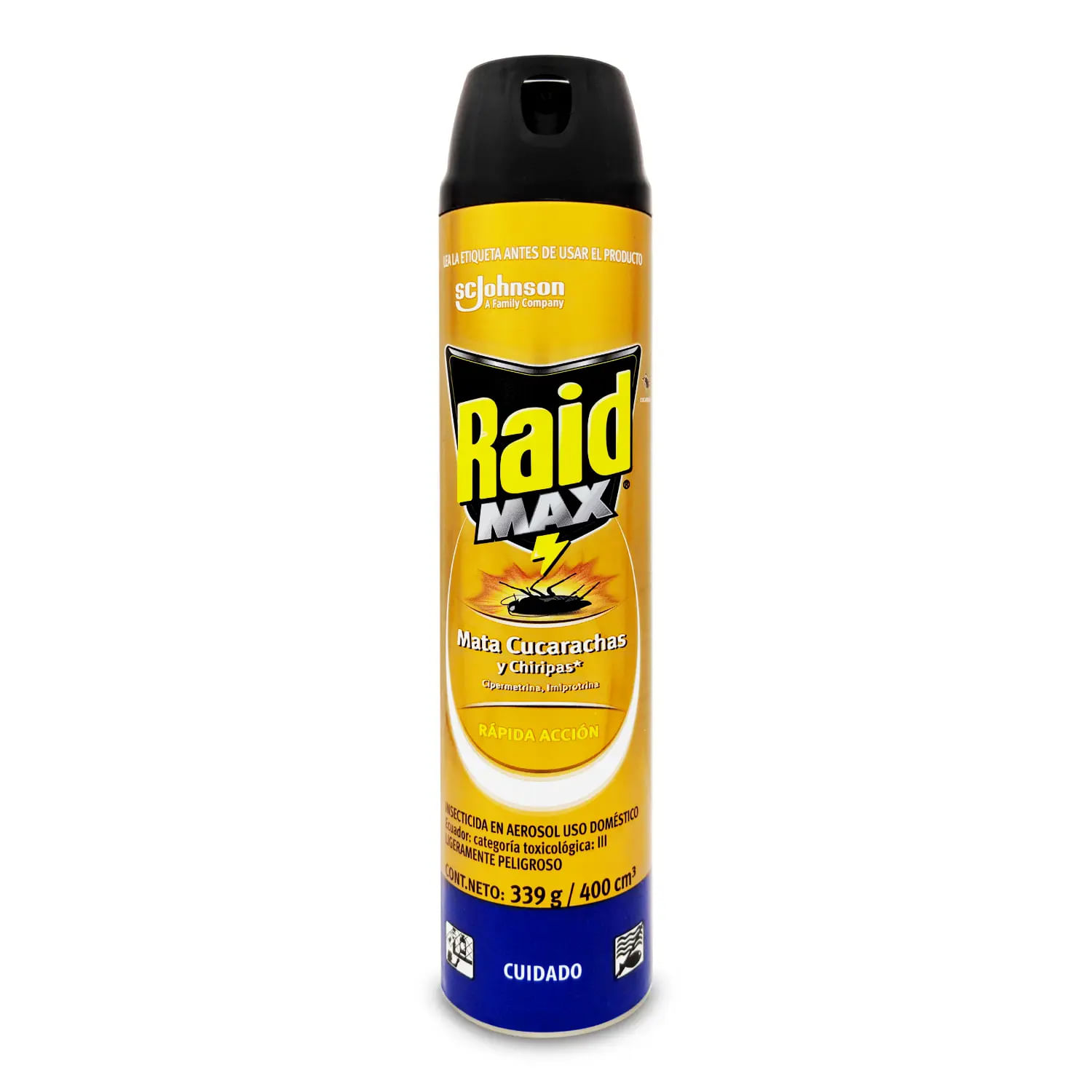 Insecticida Aerosol Raid Max 400Cc - RAID - Kywi