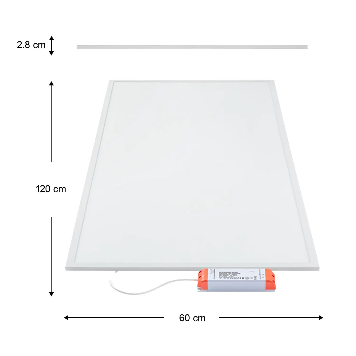 Panel Led Emp 60W L/Dia 60X120 Sylvania - SYLVANIA - Kywi