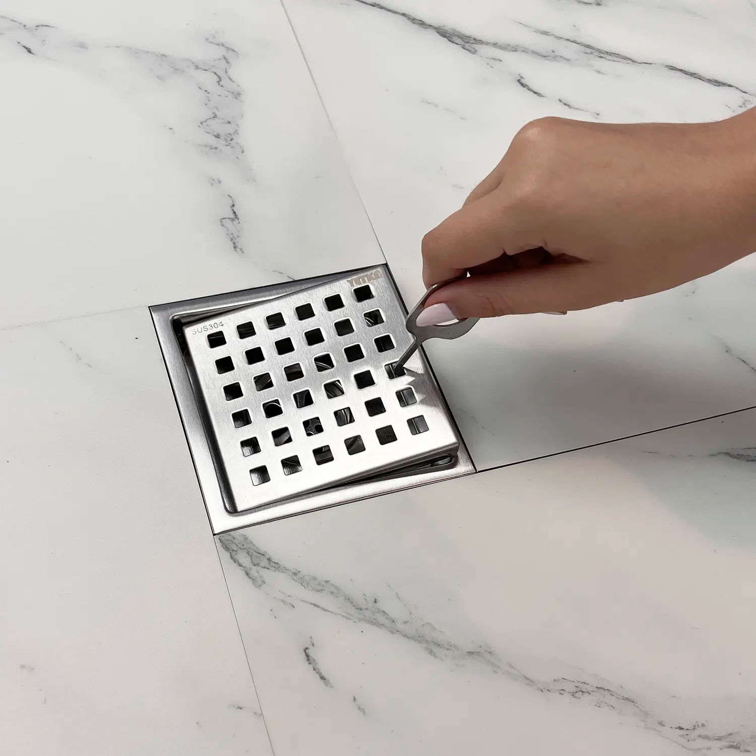 Rejilla Cuadrada Inox 11X11X50 Yetka - YETKA - Kywi