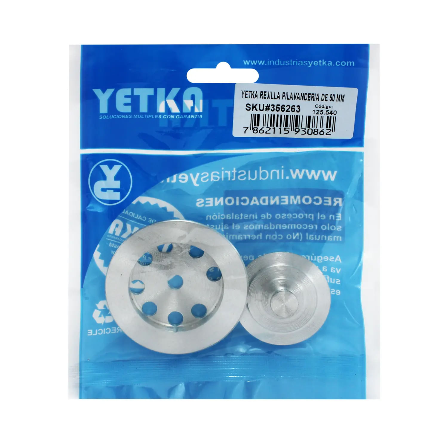 Rejilla Para Lavanderia De 50Mm Yetka - YETKA