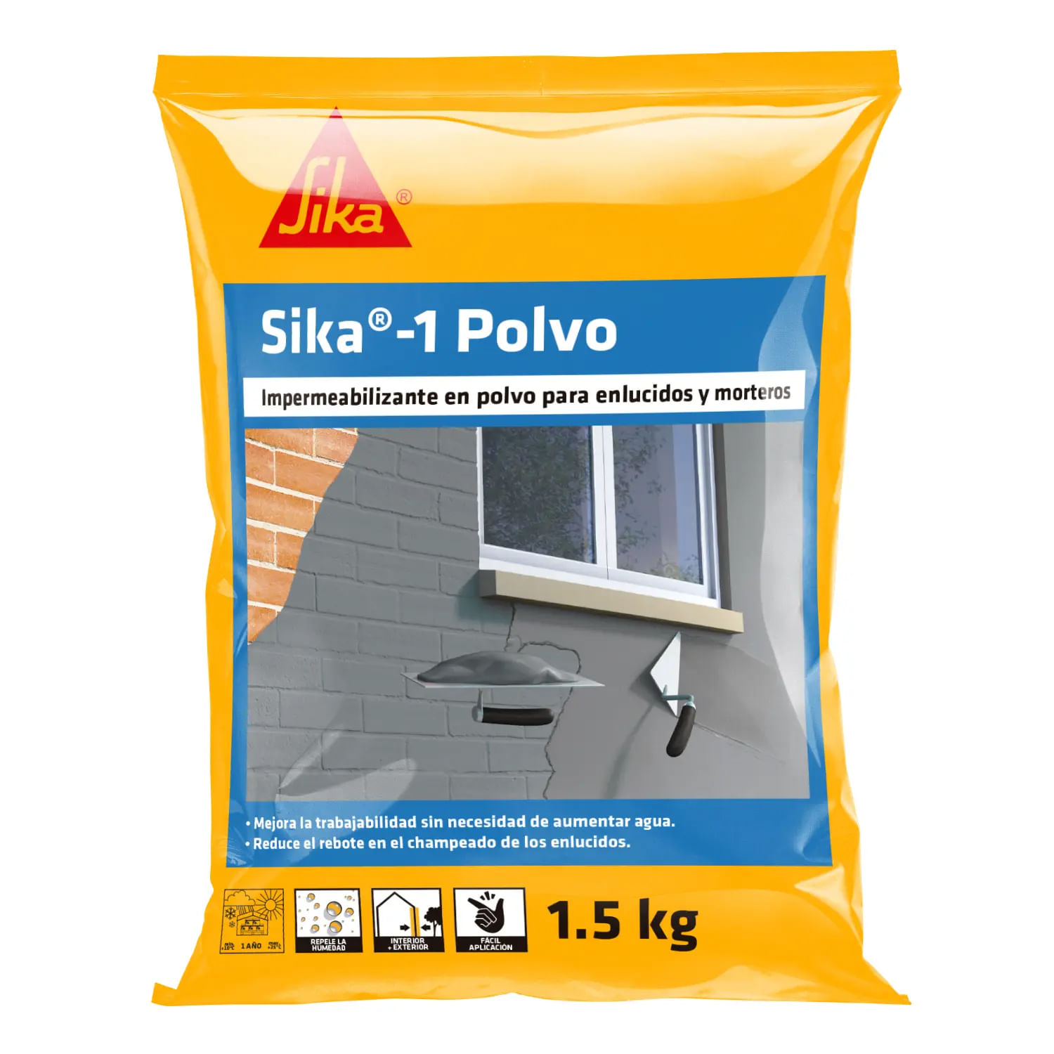 Sika 1 En Polvo 1,5Kg - SIKA - Kywi