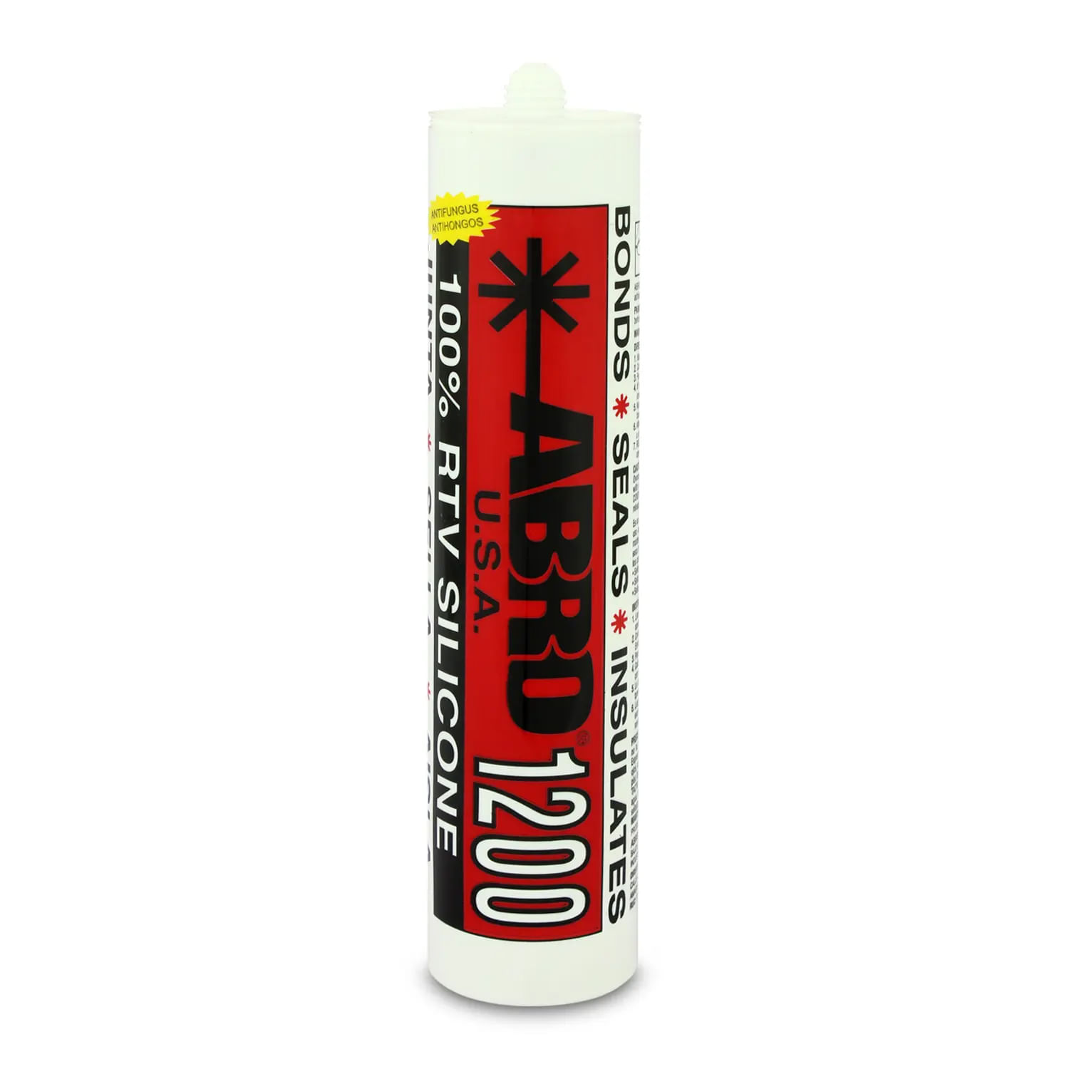 Silicon Abro 1200 Aluminio 280Ml Cartuch - ABRO - Kywi