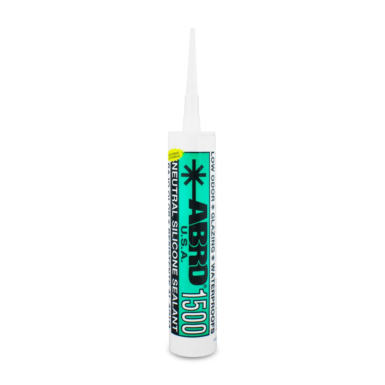 Silicon sellador neutro transparente 300 ml cartucho - ABRO - Kywi