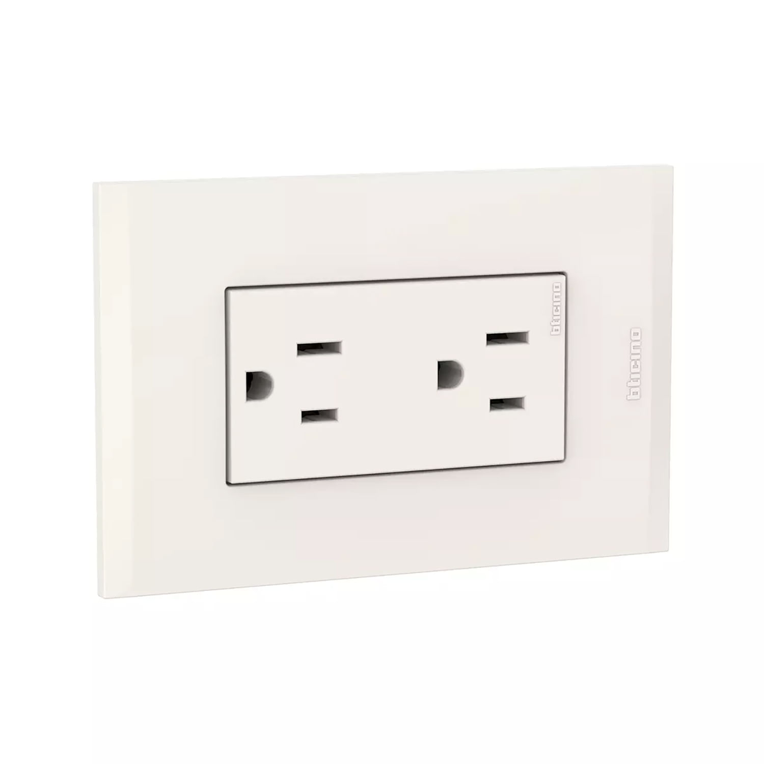 Toma Dob 2P+T 15A Us Marfil Nobile - BTICINO - Kywi