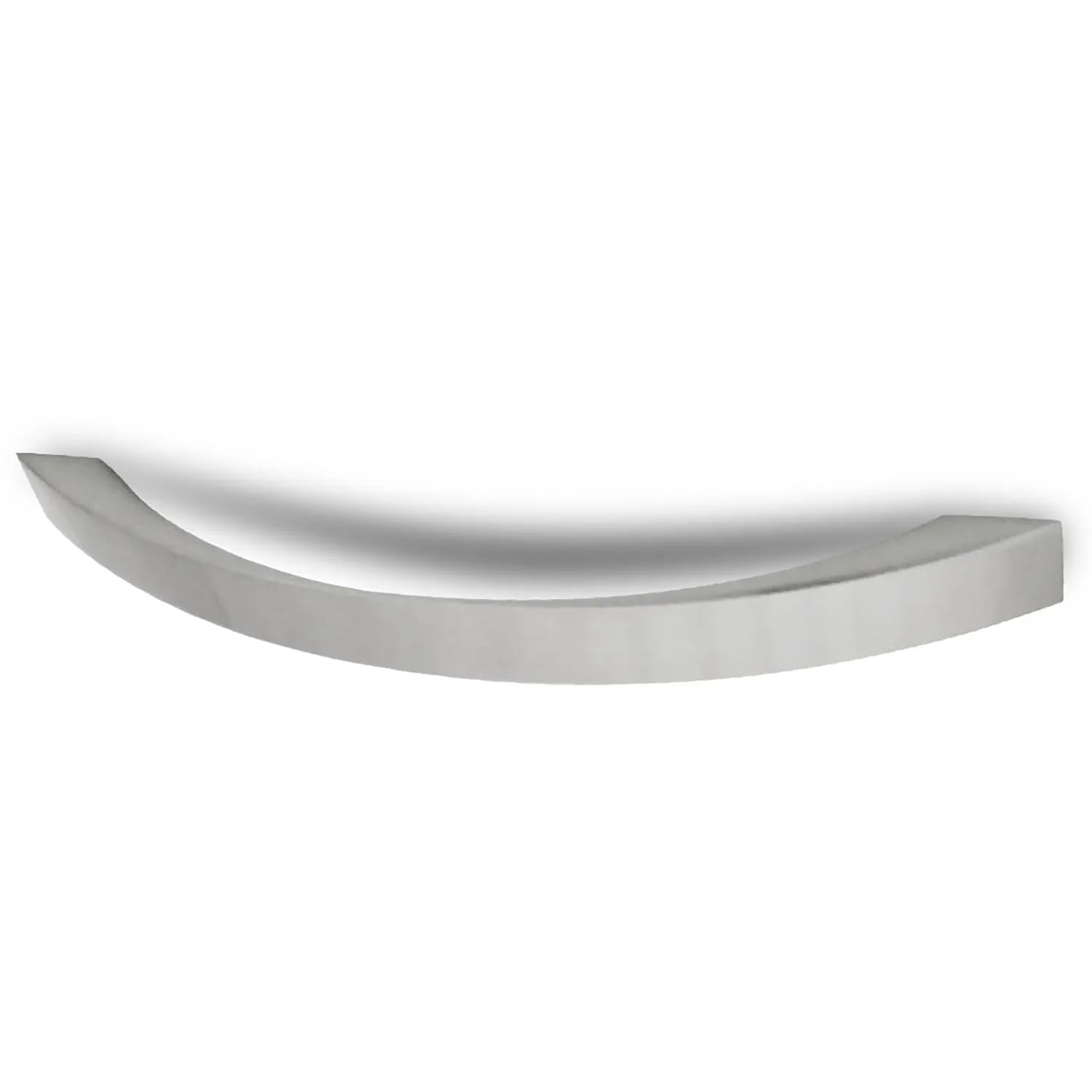 Tiradera 128Mm Curvo Liso Plata H8032 - WRT - Kywi