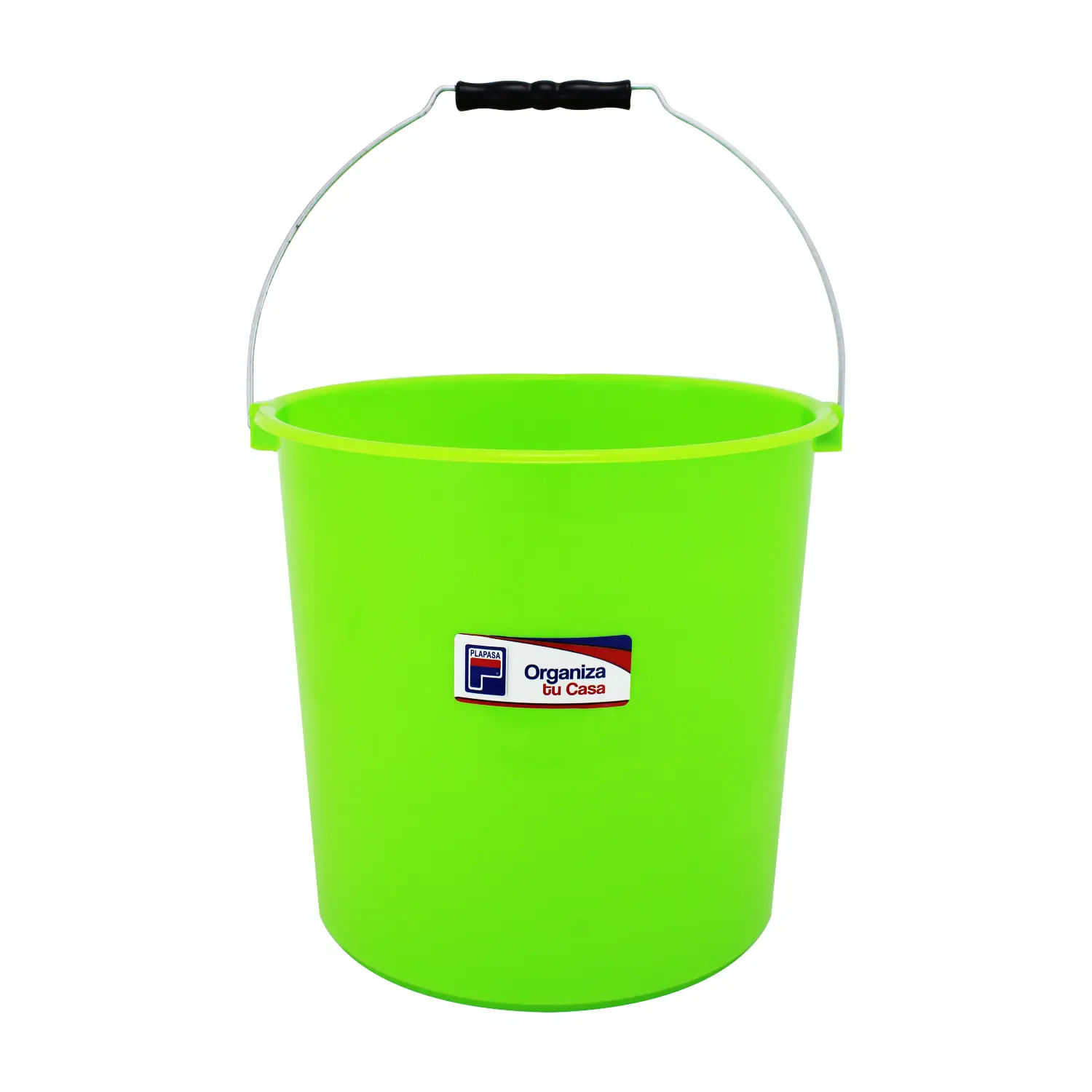 Balde De 10 Lts N2 Asa Metalica Verde - PLAPASA - Kywi