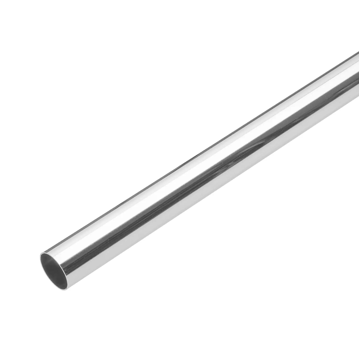 Tubo Recto Redondo Cromado 2.4Mts Hermex - HERMEX - Kywi