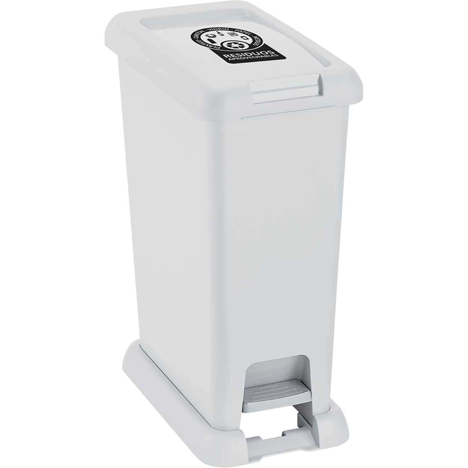 Basurero 20L Blanco Aprovechable - RIMAX - Kywi