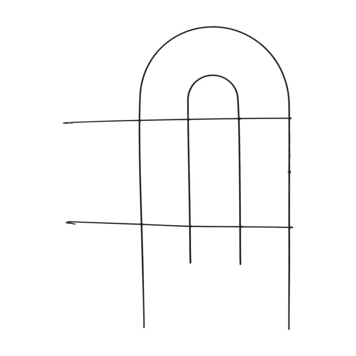 Cerca Metalica P/Jardin 24 Redonda Verde - HEBEI - Kywi