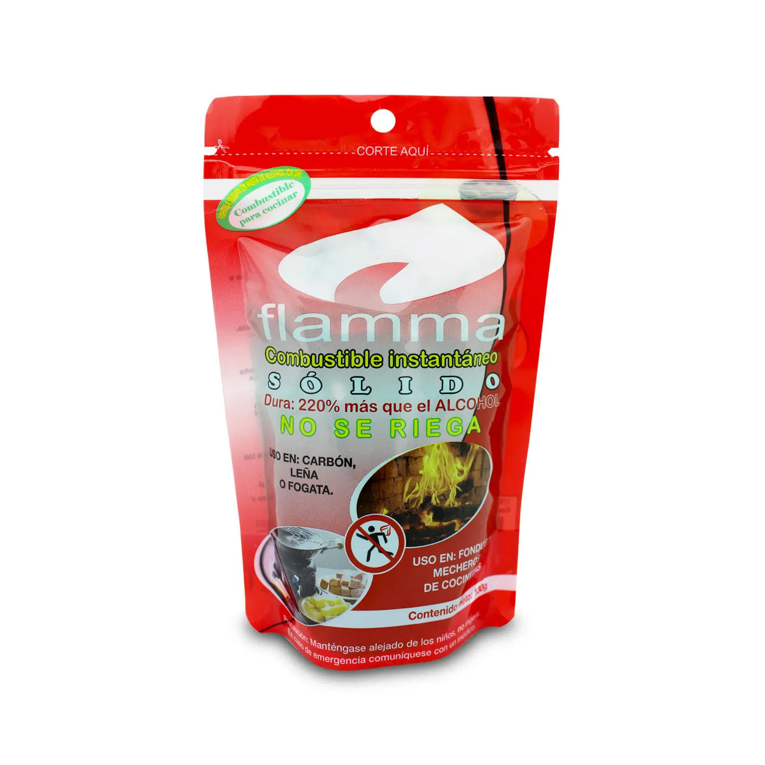 Combustible Flamma Instantaneo En Gel - FLAMMA - Kywi