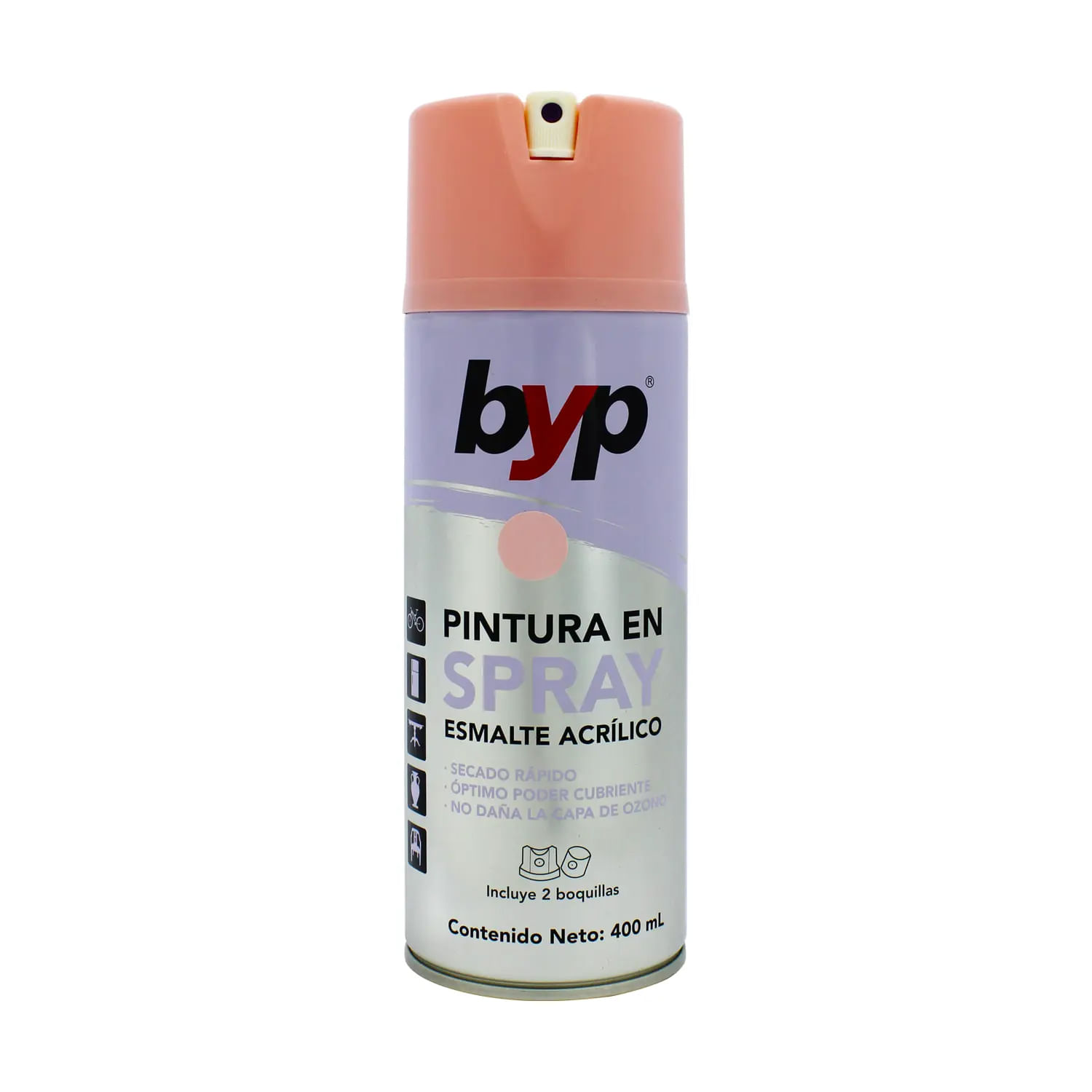 Pintura Spray Rosado Pastel 313 - BYP - Kywi