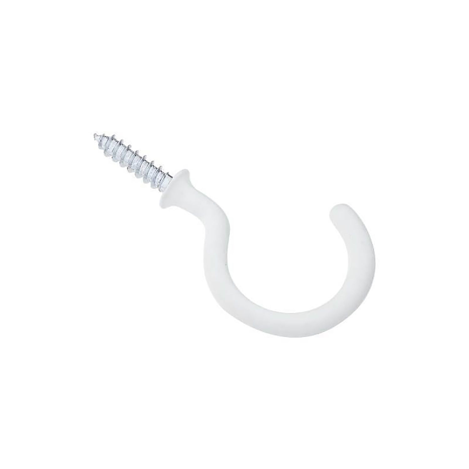 Gancho Abierto 1 1/2 Blanco Vinyl 2U Nat - NATIONAL HARDWARE - Kywi