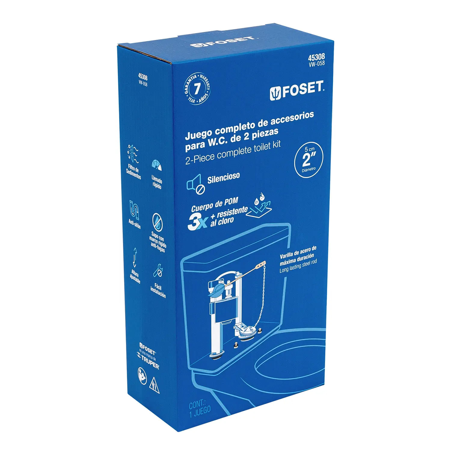 Herraje Universal Foset - FOSET - Kywi