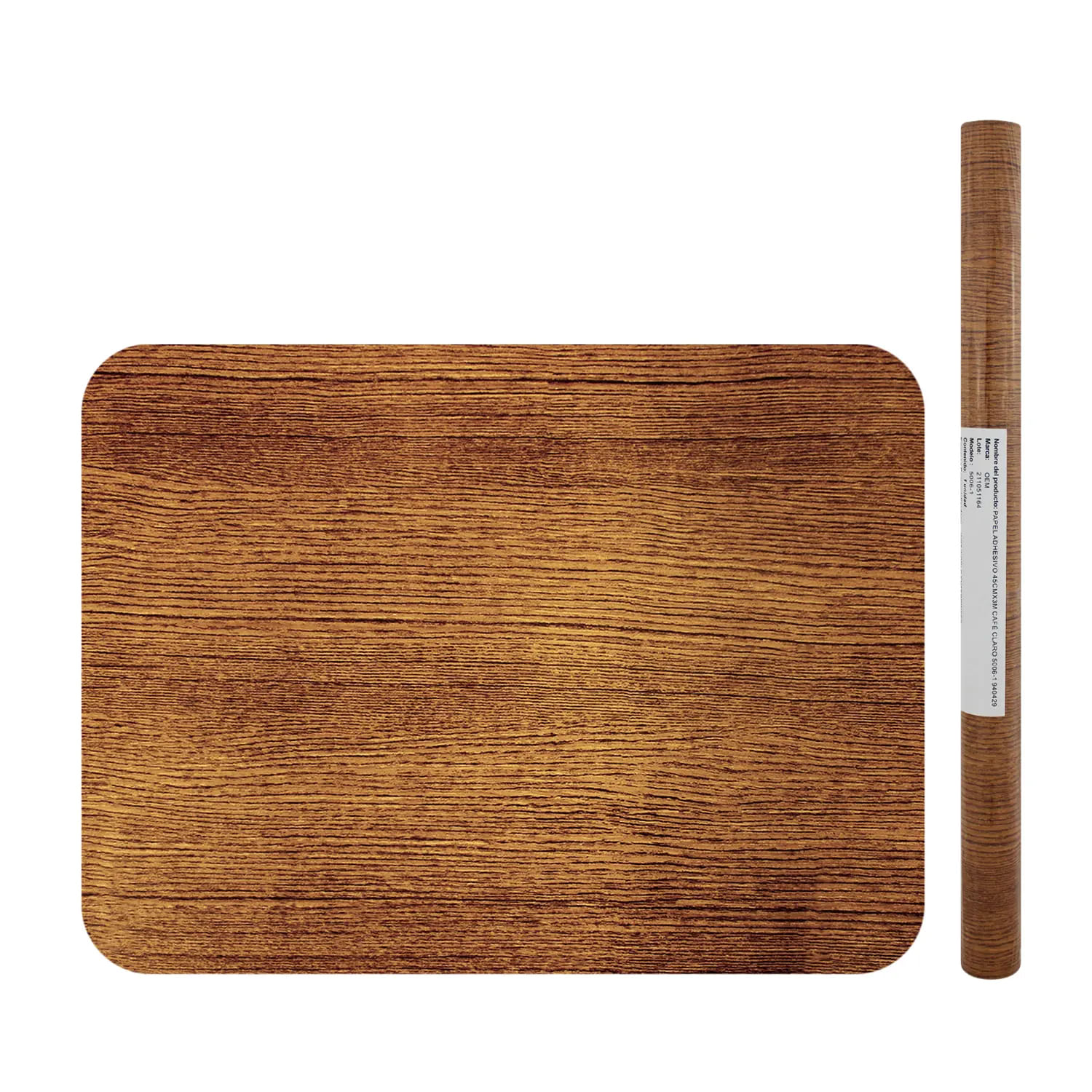 Papel Adhesivo 45Cmx3M Cafe Claro 5006-1 - OEM - Kywi