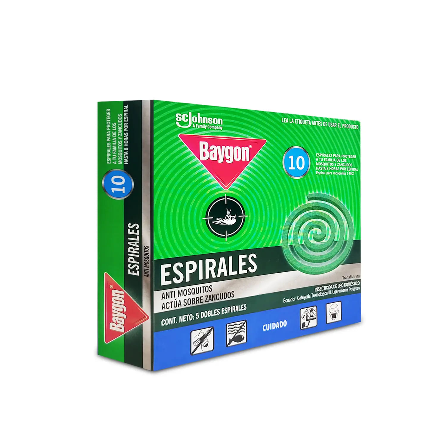 Repelente P/Mosquitos Zancudos Espiral Baygon - BAYGON - Kywi