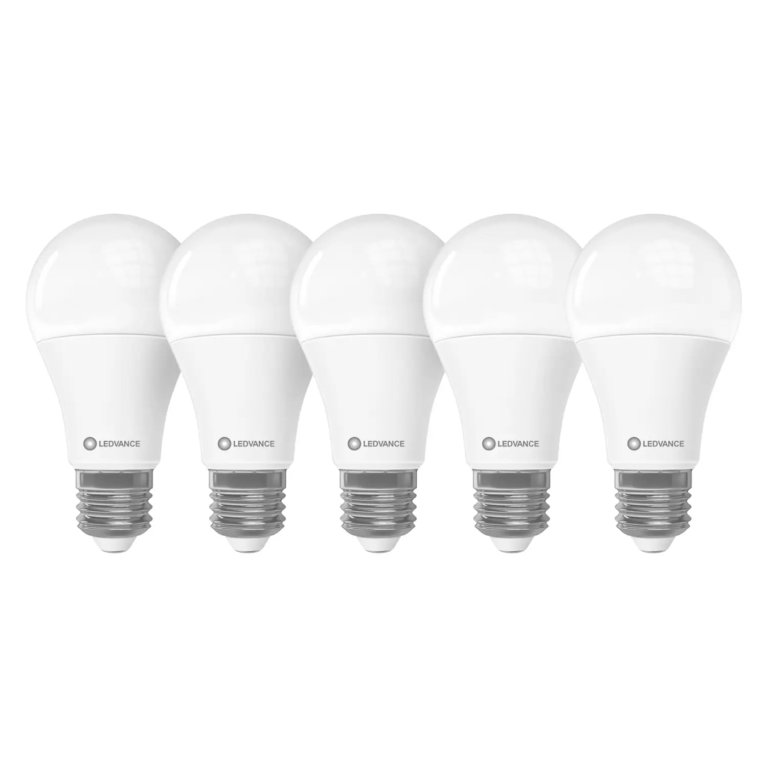 Pack de focos LED con base E27. CARACTERÍSTICAS: 9W, Luz blanca de día ...