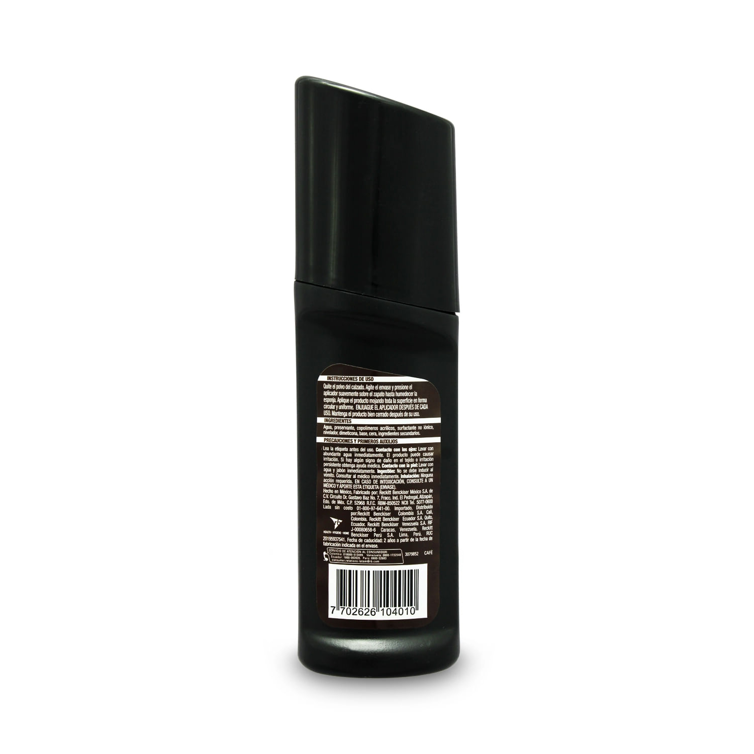 Betún líquido CAFÉ/MARRÓN con esponja para calzados de cuero 60 ml ...