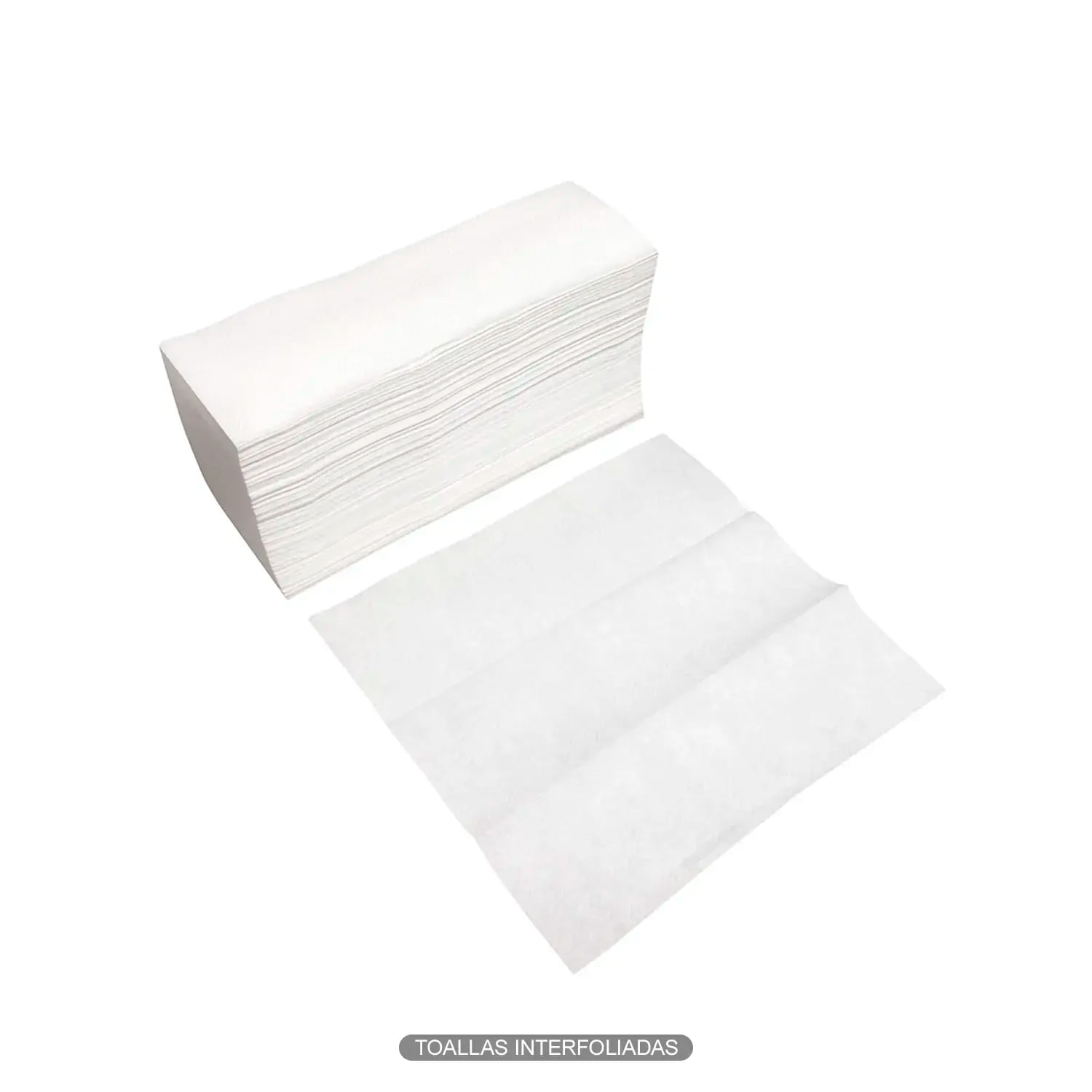 Papel toalla en Z de 23 x 23 cm; doble hoja con textura suave al tacto ...