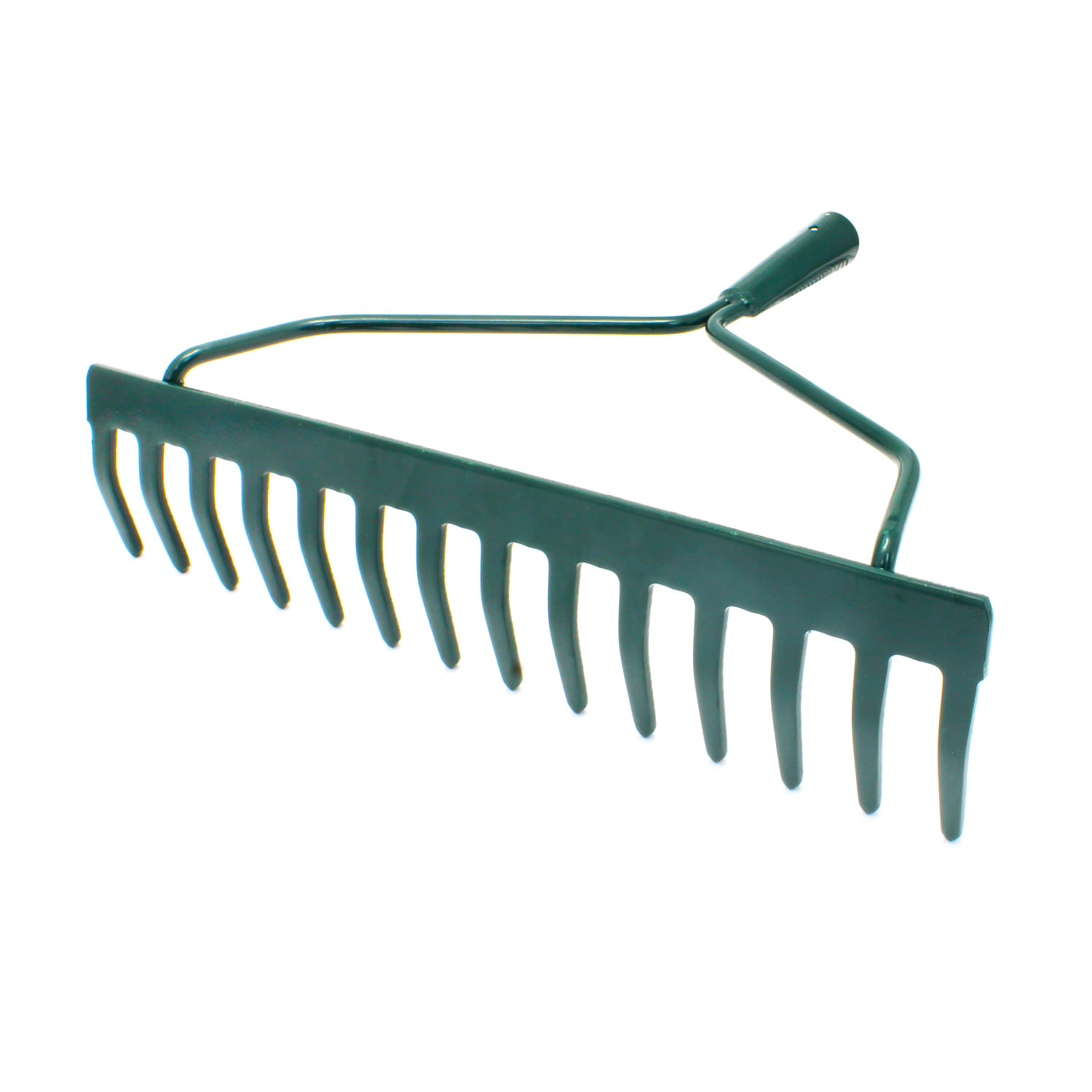 Rastrillo clásico de 14 dientes con estructura de acero y pintura anti ...