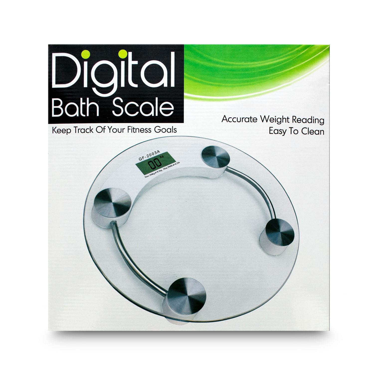 Báscula digital de vidrio con apliques de medición inteligente. - ORGILL