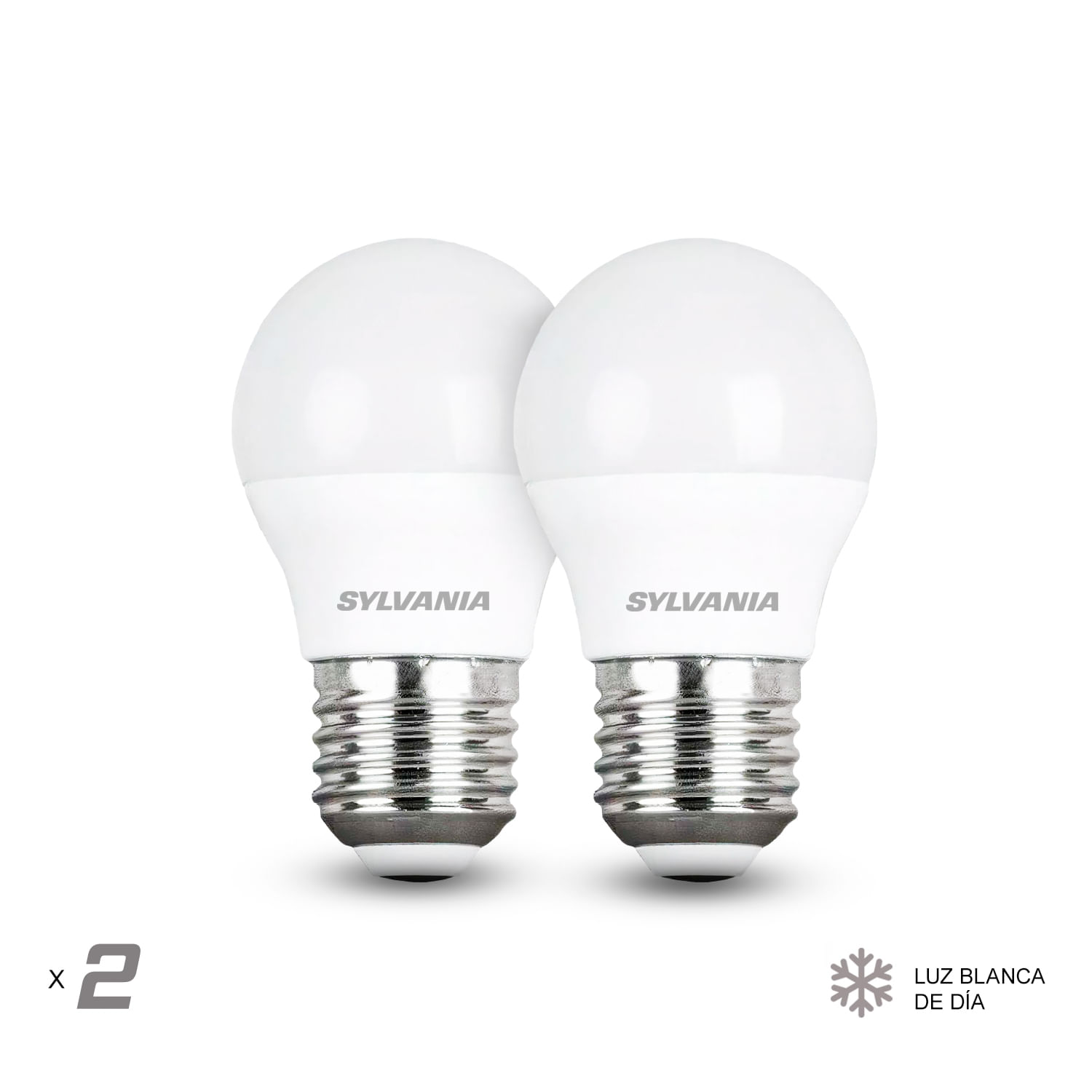 Pack de focos LED tipo bombillo con base estándar E27. - SYLVANIA - Kywi