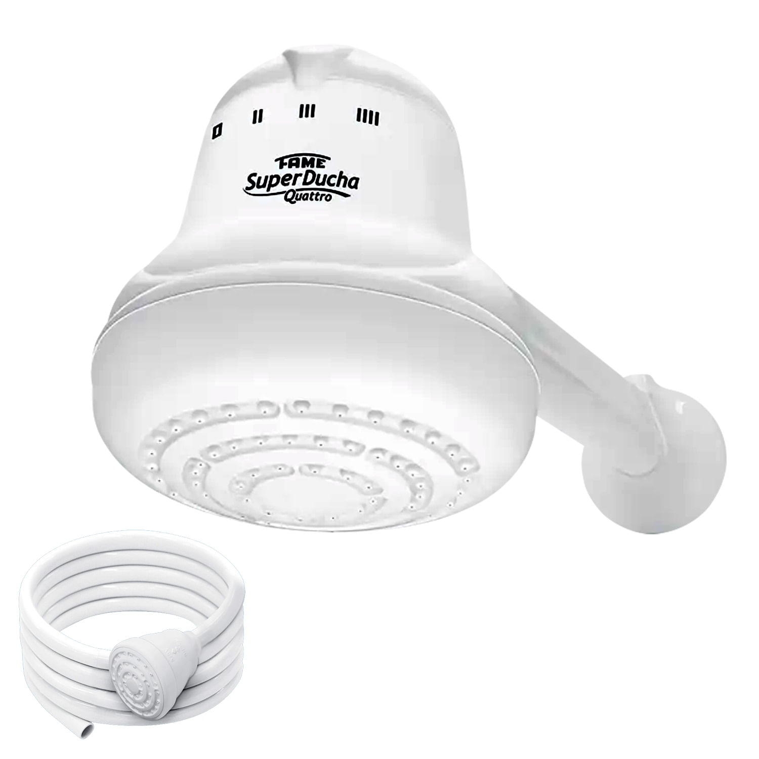 Ducha eléctrica de 110/127 V - 5400W con brazo extensible y mini ducha ...